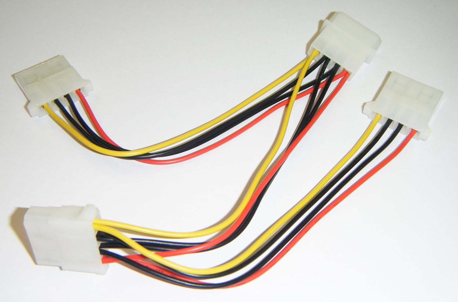 MHP® 3 Way Internal Molex Power Splitter Cable - Power Supply Extender ...