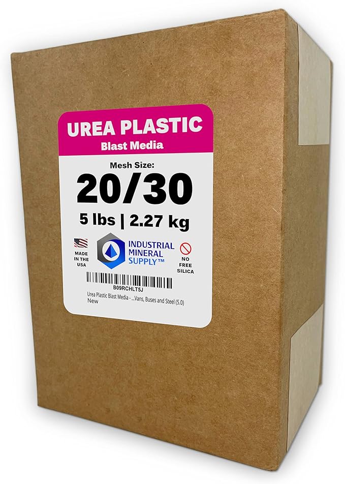 Amazon.com: Urea Plastic Blast Media - Mesh Size 20/30 - Plastic ...