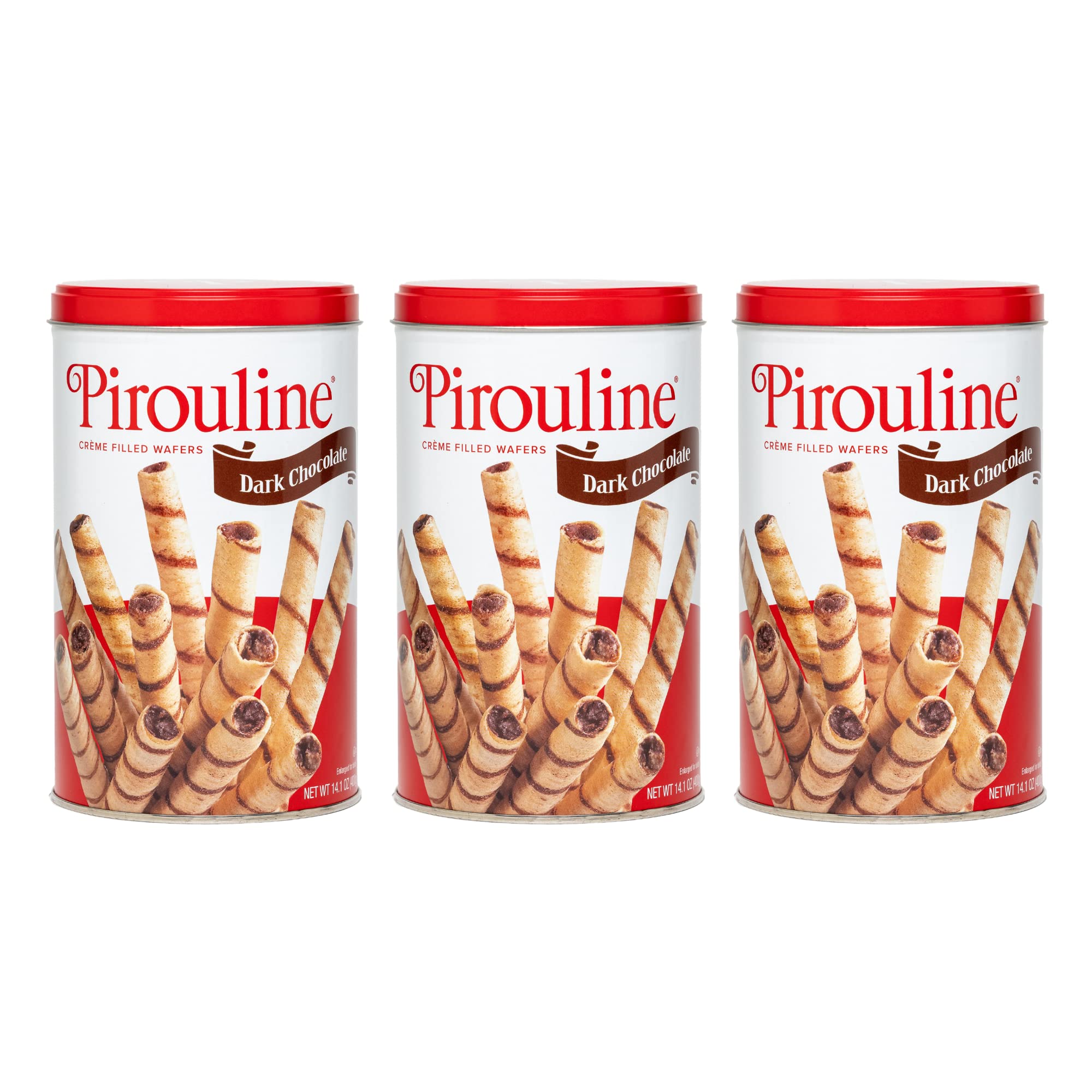 Buy Pirouline Rolled Wafers – Dark Chocolate – Rolled Wafer Sticks ...