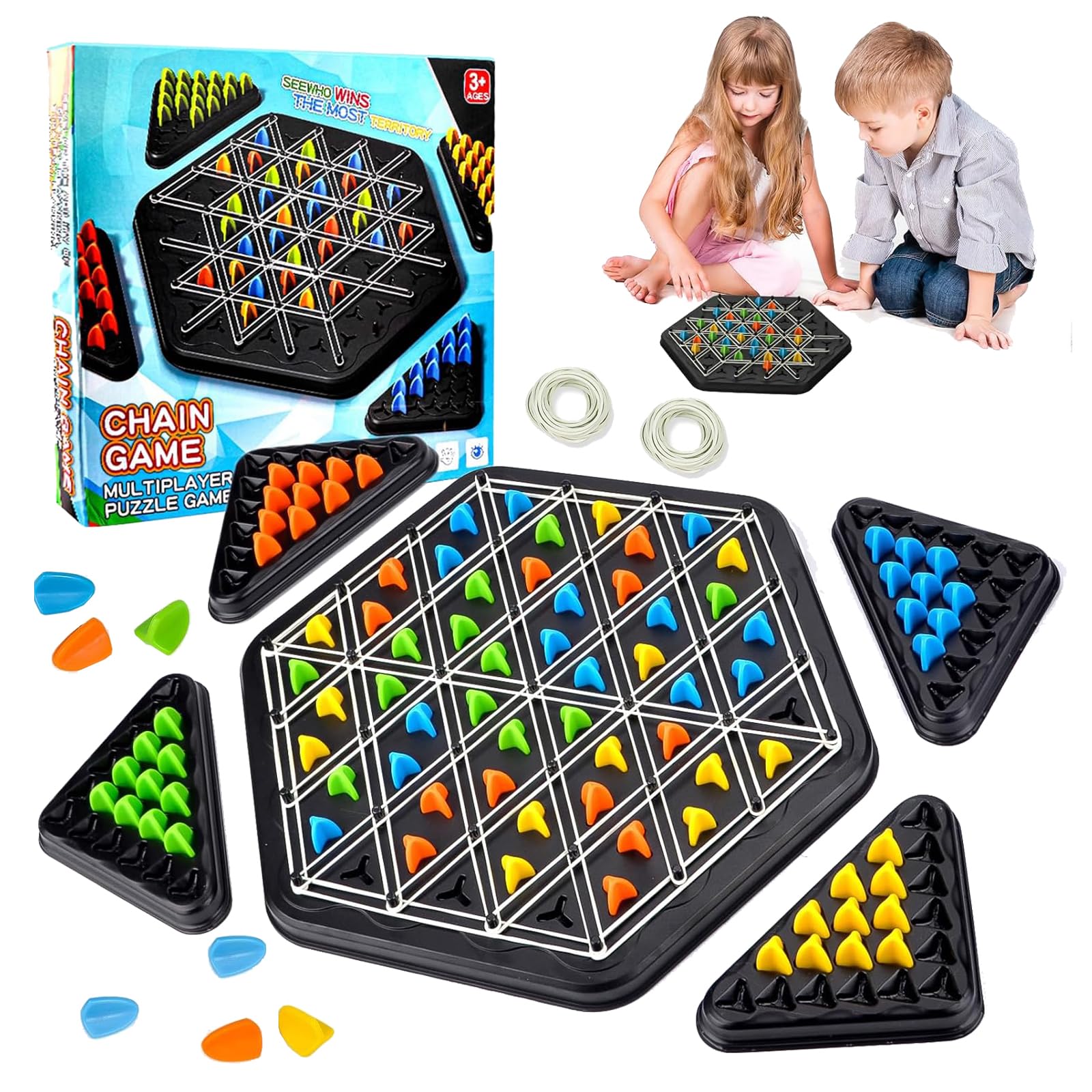 Triggle Game, Triggle, Chain Geometry Game, Triangle Game, Triangle ...