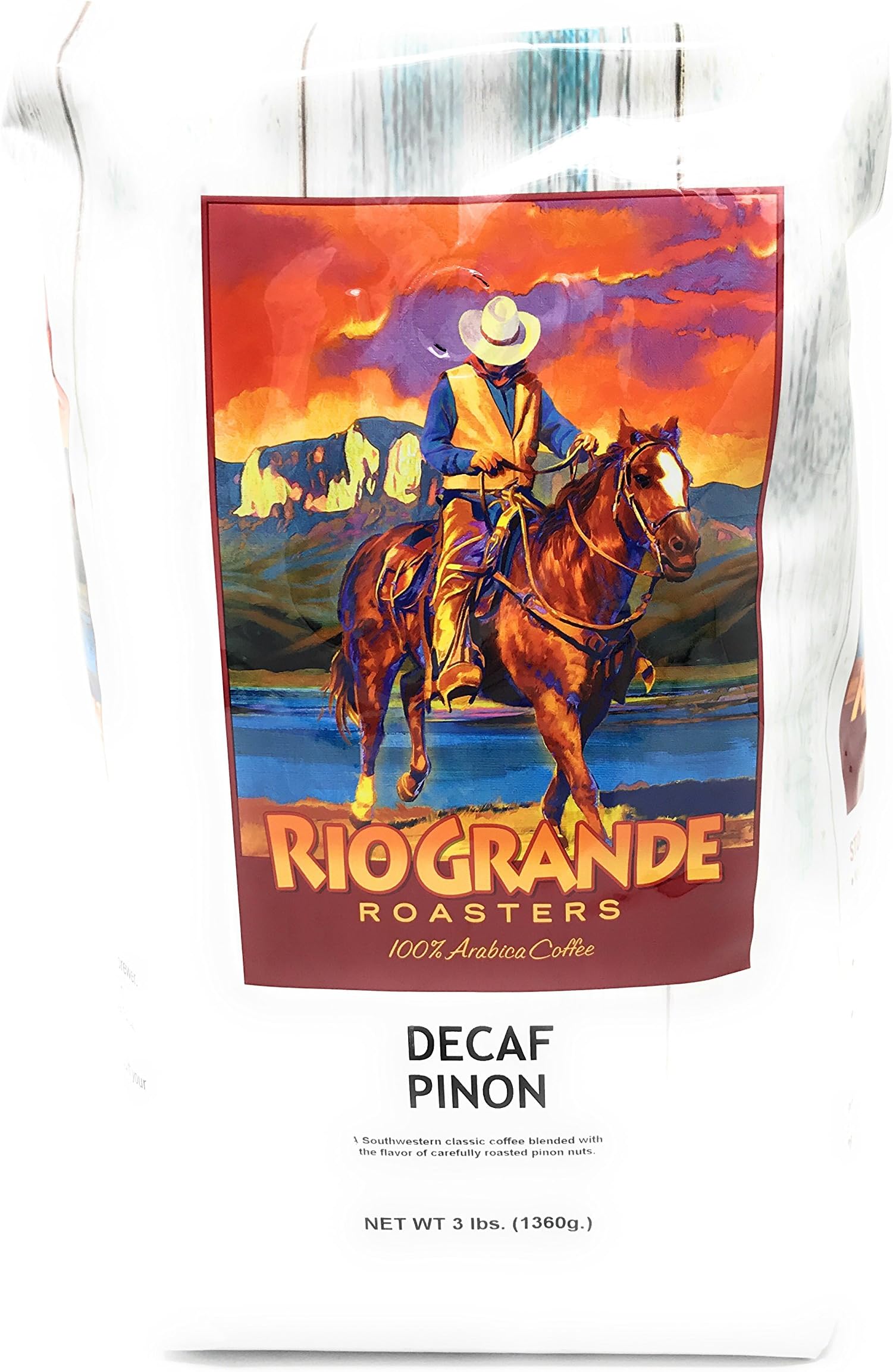 Amazon.com : Rio Grande Roasters Chocolate Pinon Whole Bean Coffee 3 ...