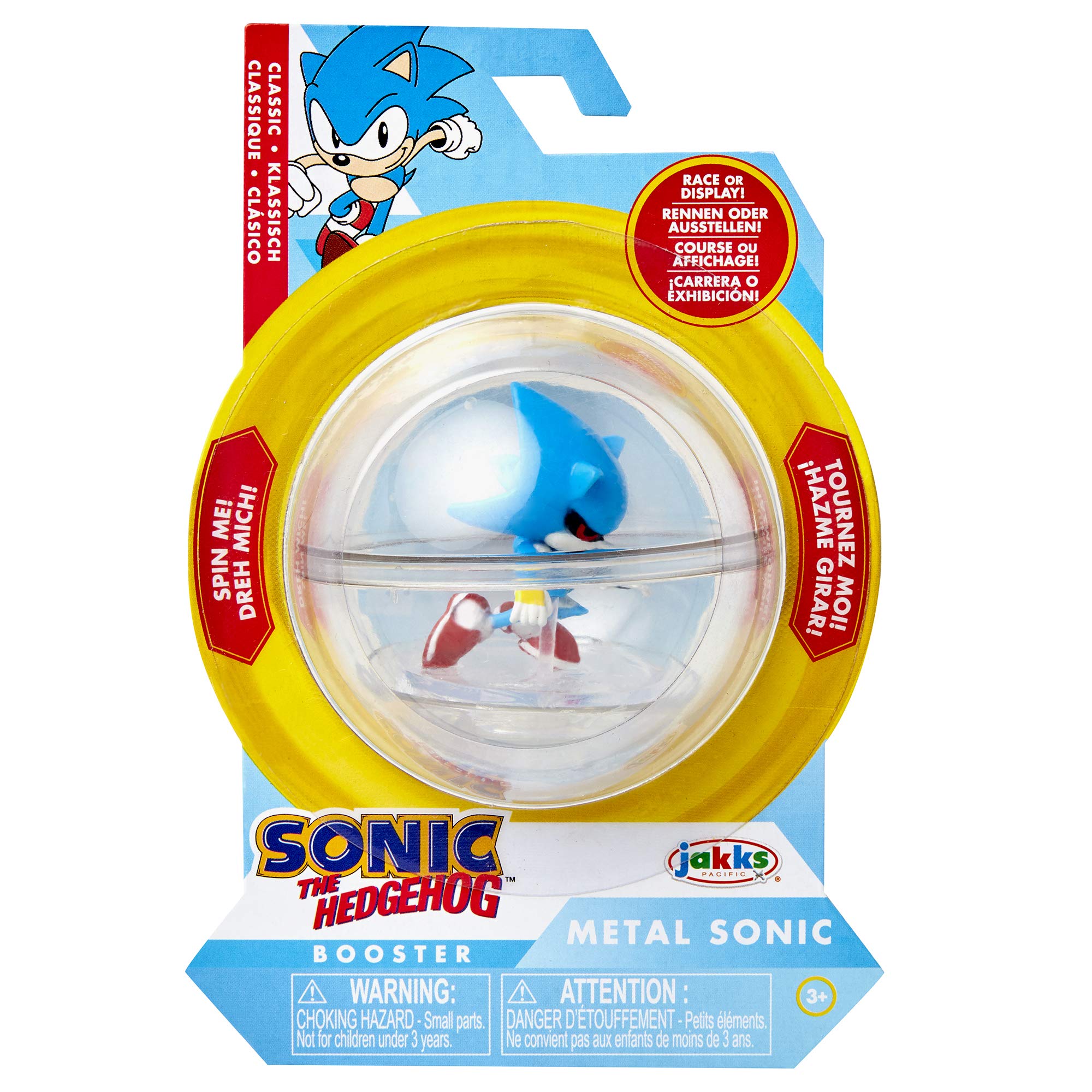 Buy Sonic The Hedgehog Sonic Booster Sphere Metal Sonic Action Figure ...