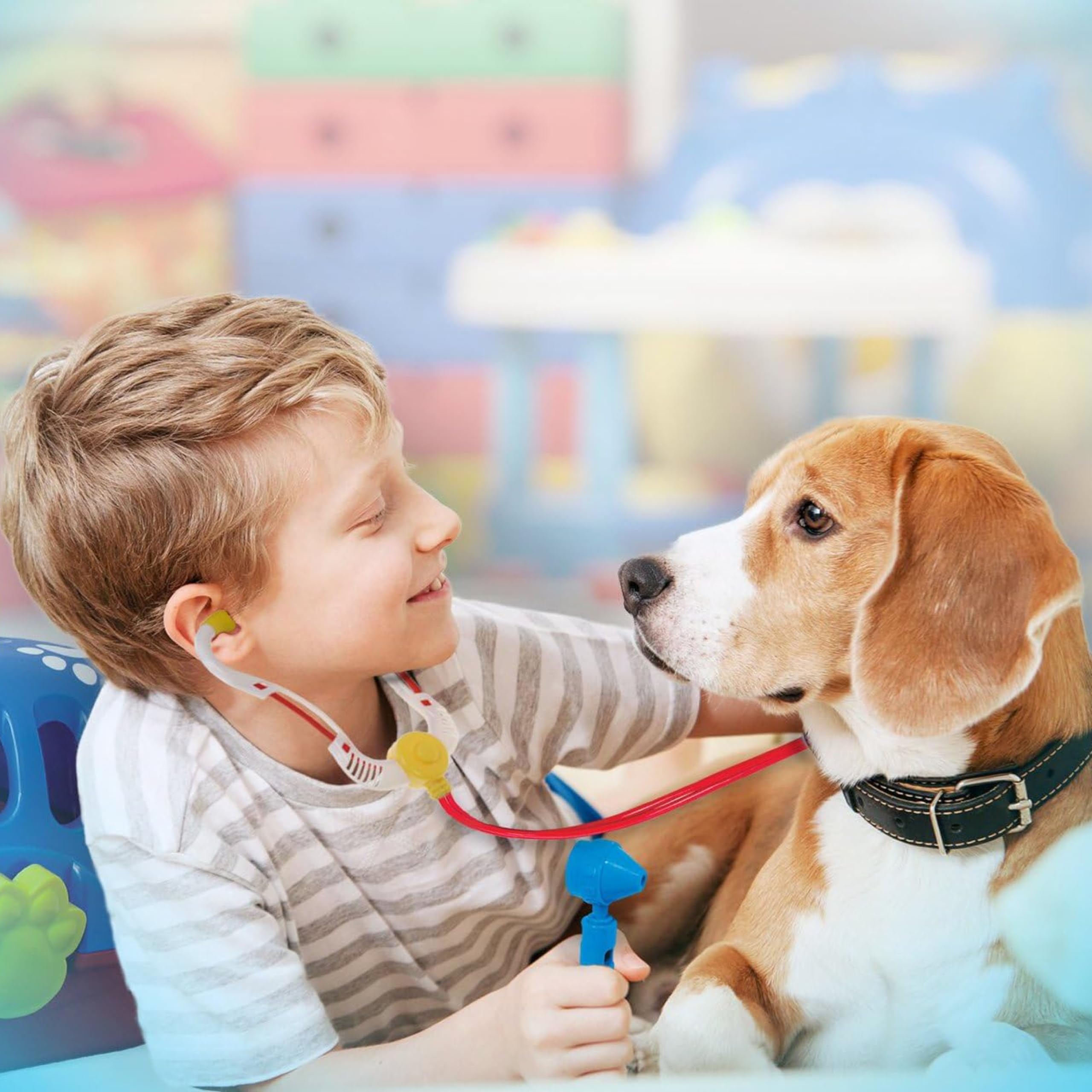 Snapklik.com : Deluxe Veterinarian Kit For Kids And Toddlers Pretend ...