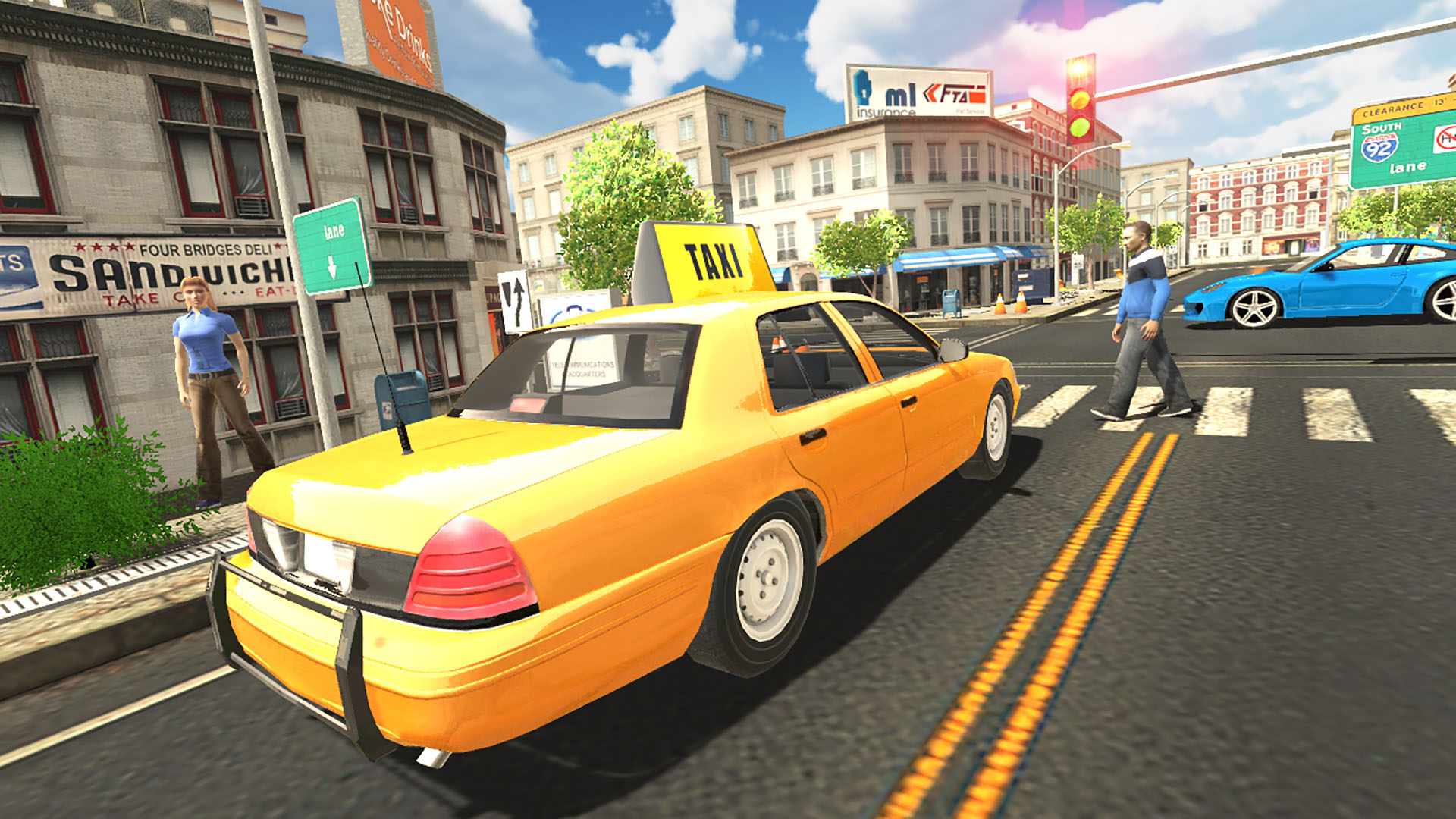 Real Taxi Sim 3D - App on Amazon Appstore