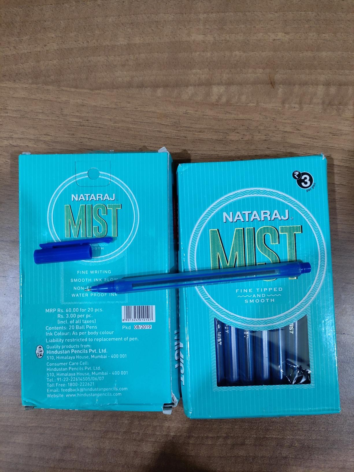 Nataraj mist use and throw ball point pen, GSM®Dumanhill registered ...