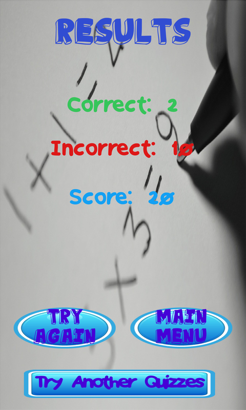 Math Knowledge Test:Amazon.ca:Appstore for Android