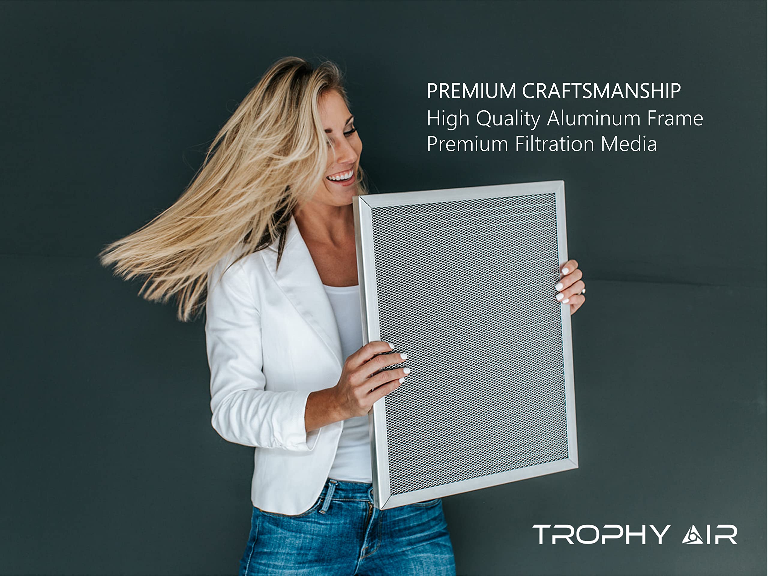 Trophy Air Washable Electrostatic HVAC Furnace Air Filter, Lasts a ...