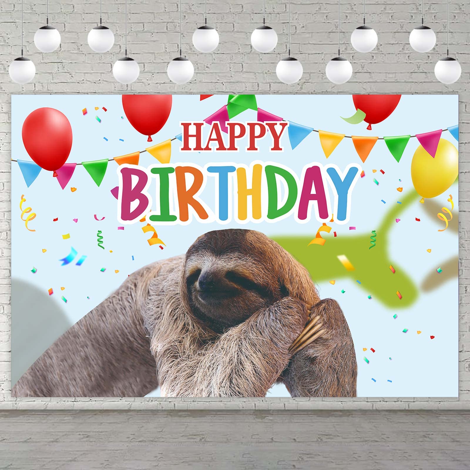 Happy Birthday Baby Sloth