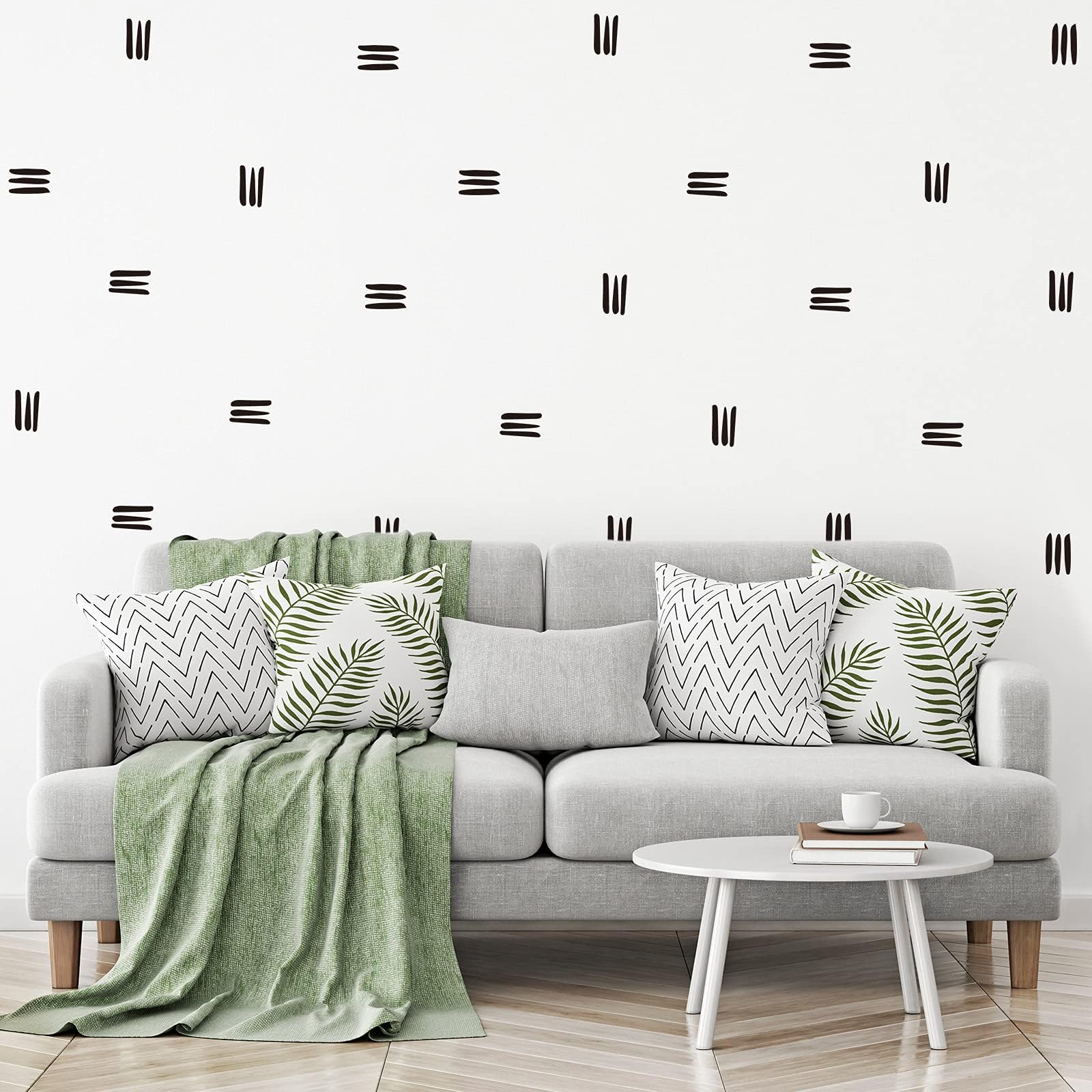 Amazon.com: Set of 12 Vinyl Wall Art Decal - Circle Patterns - 10" x 10 ...