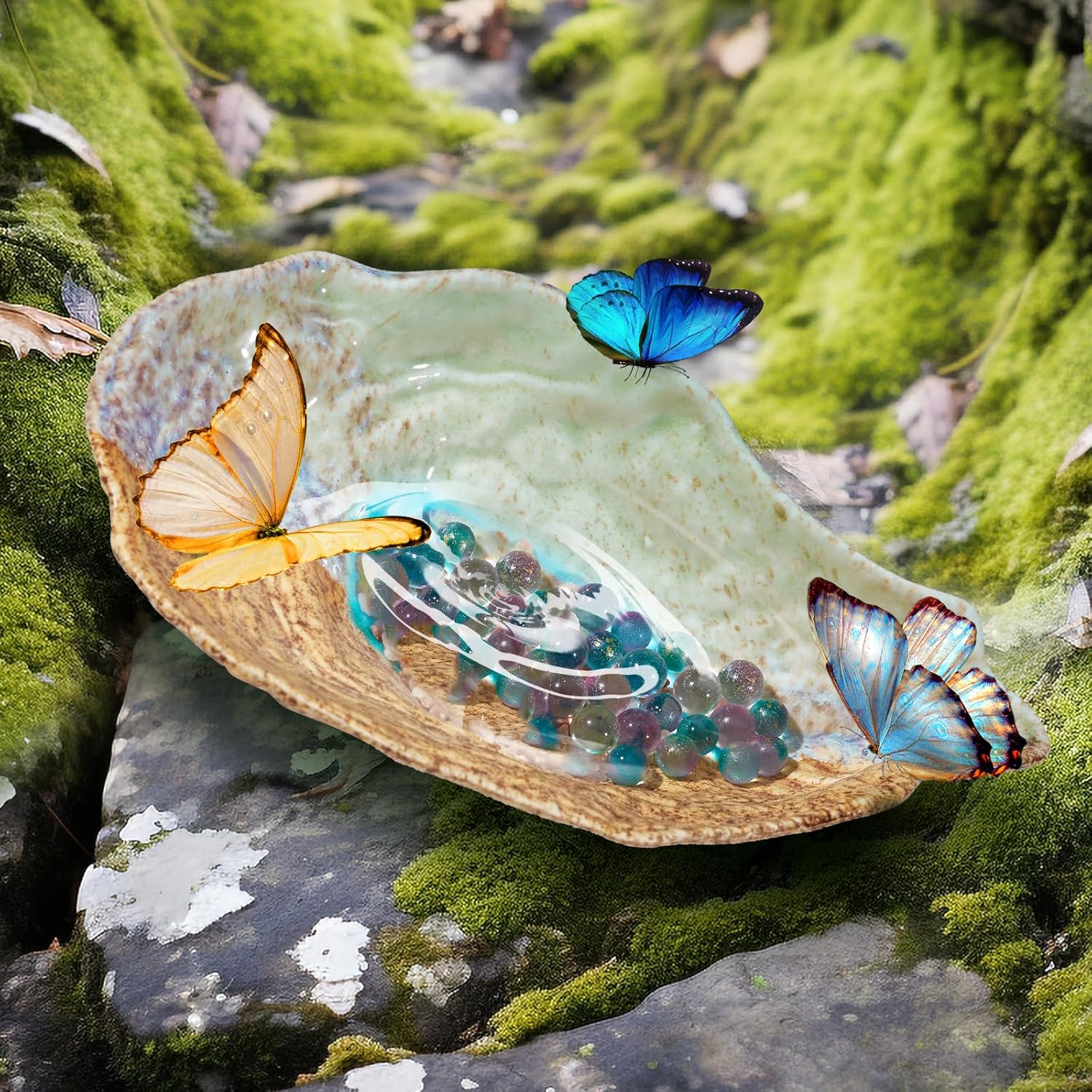 Amazon.com : Meudid Butterfly Puddler for Garden - Butterfly Watering ...