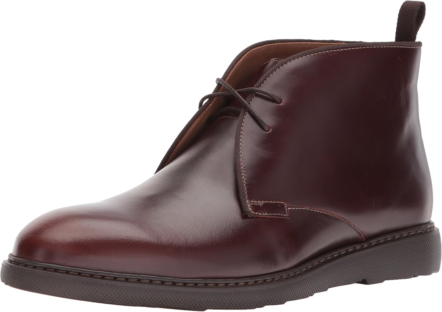 Amazon.com | Bostonian Men's Cahal Mid Chukka Boot, mahogany leather ...