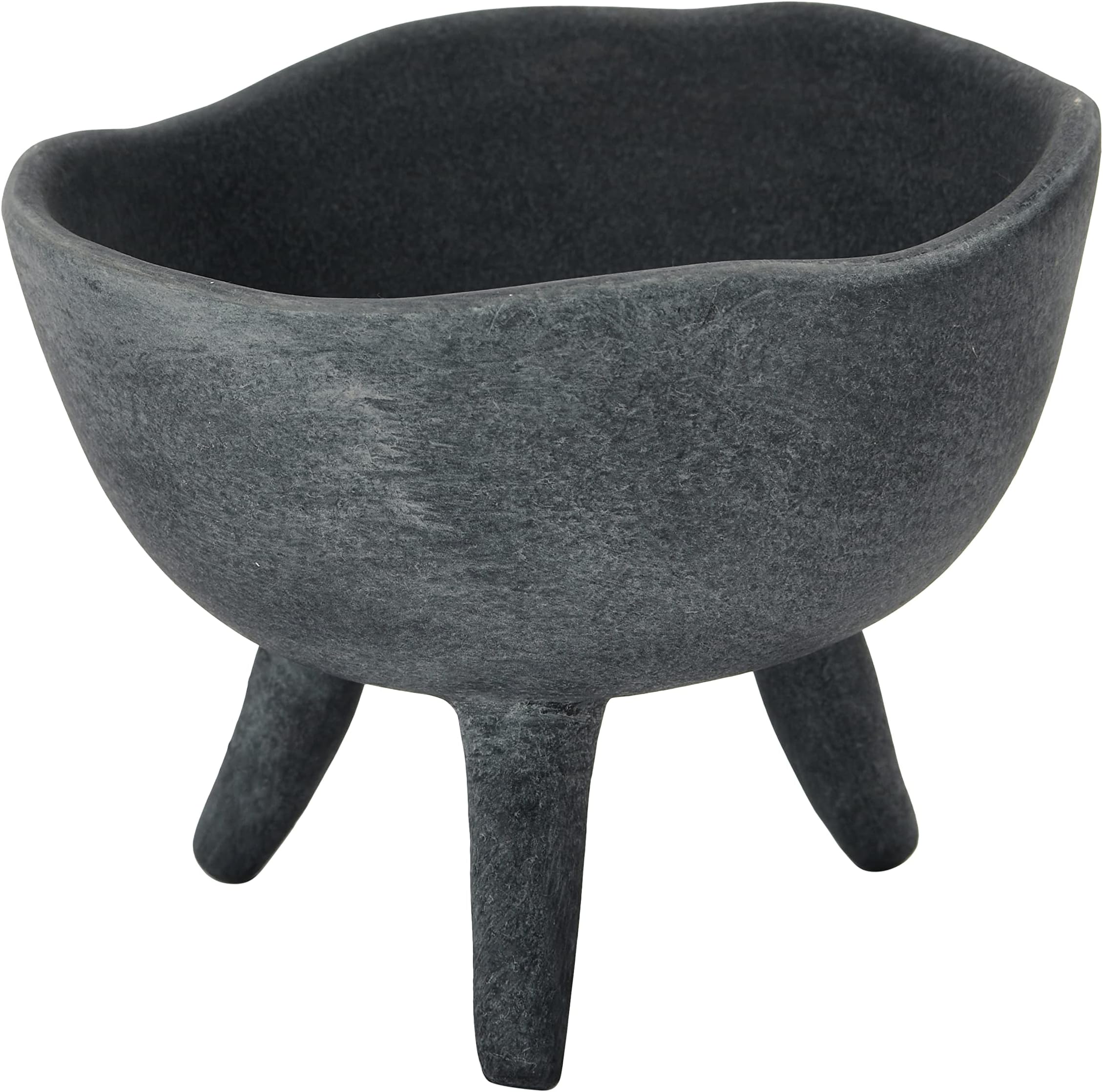 Amazon.com: Creative Co-Op 16 Inches Round Metal Footed Planter, Holds ...