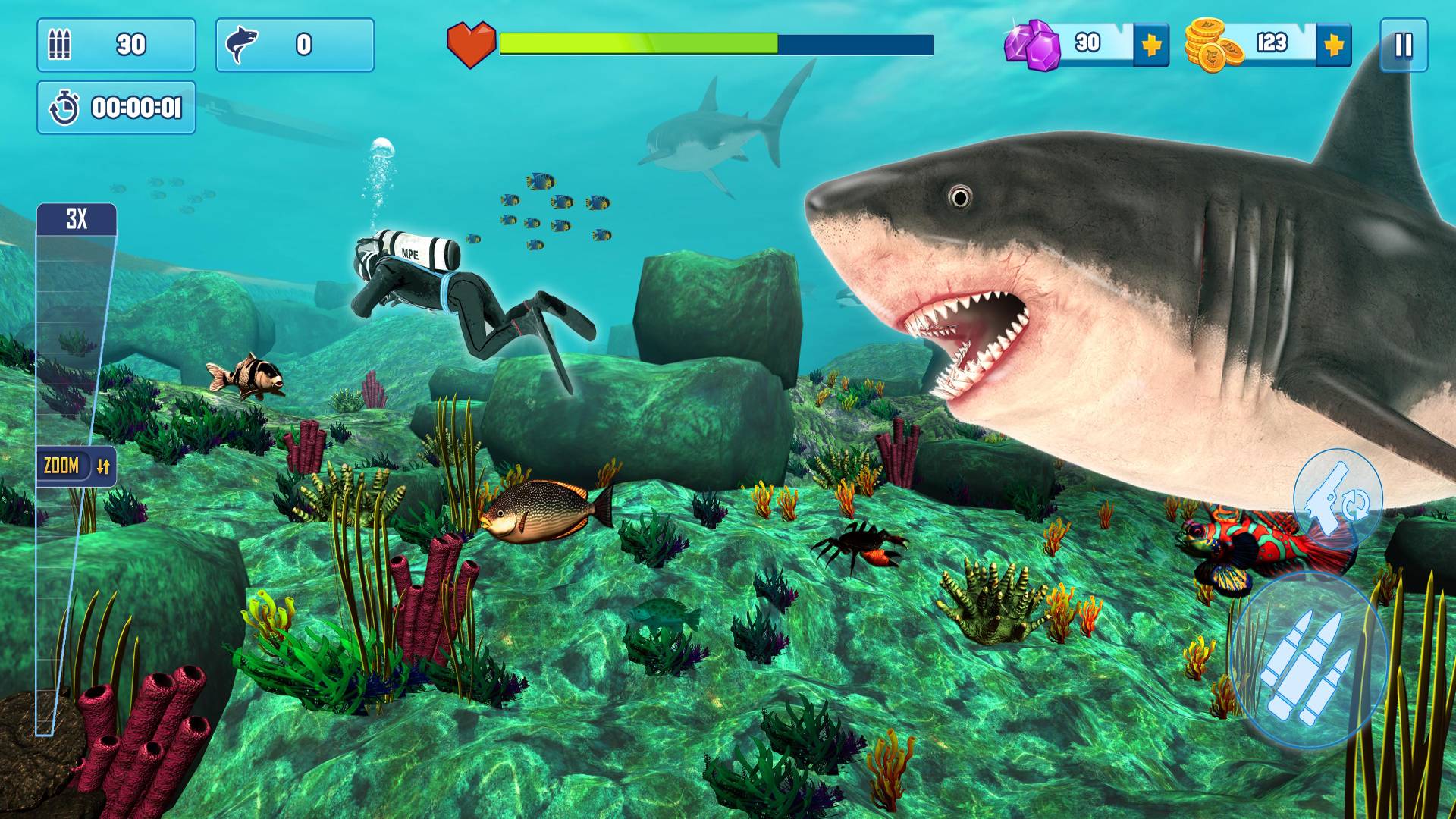 Shark Games Hunting Games 3D - App on Amazon Appstore
