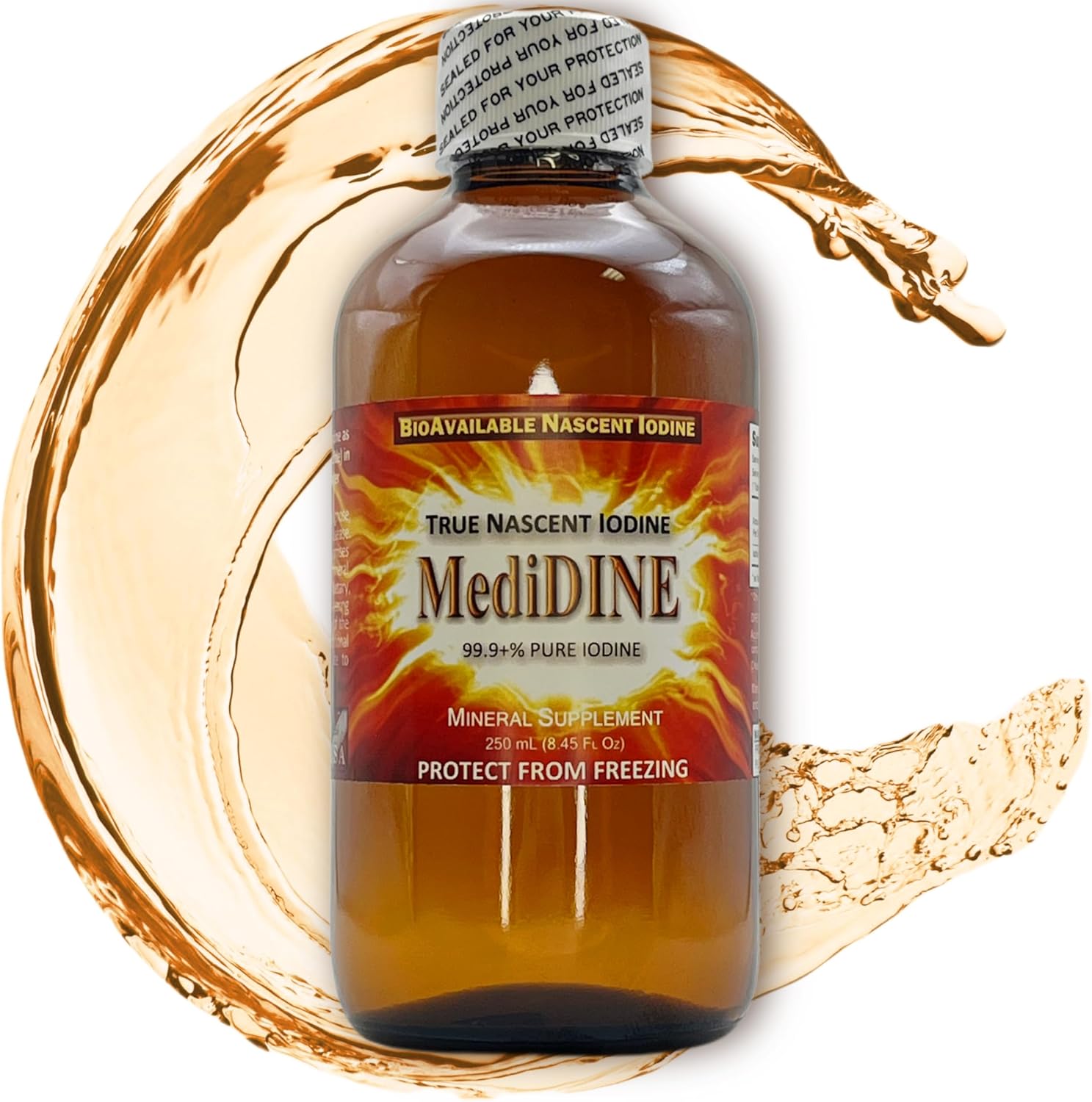 Amazon.com: MediDINE Thyroid Booster Nascent Iodine Nutritional ...