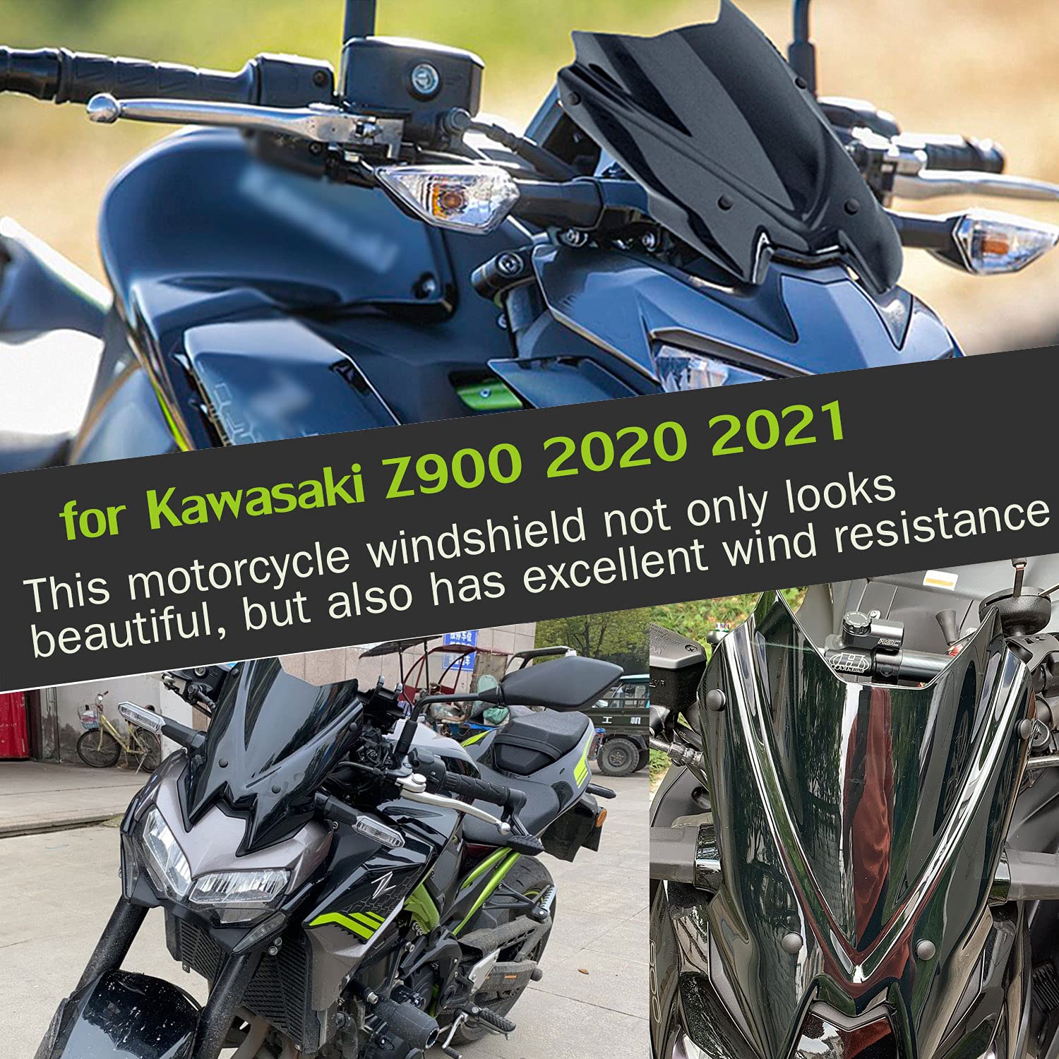 Z900 Kawasaki 2020 (2021) Windshield Large Meter Cover, 50% OFF