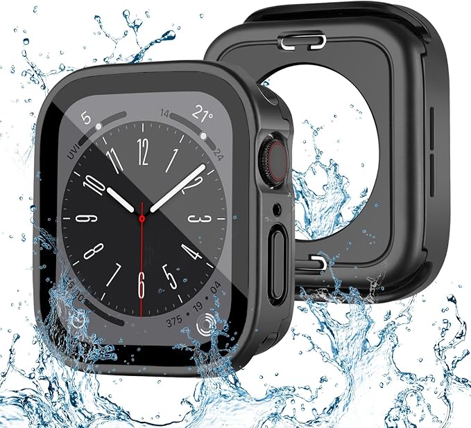Amazon.co.jp: 【2in1保護設計】POLINK 対応 アップルウォッチ カバー Series 11/10/9/8/7/6/5/4 ...