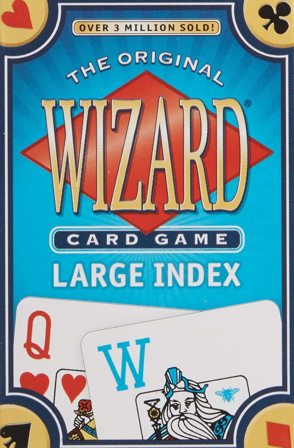 U.S. Games Systems, Inc. Wizard Card Game with Large Index