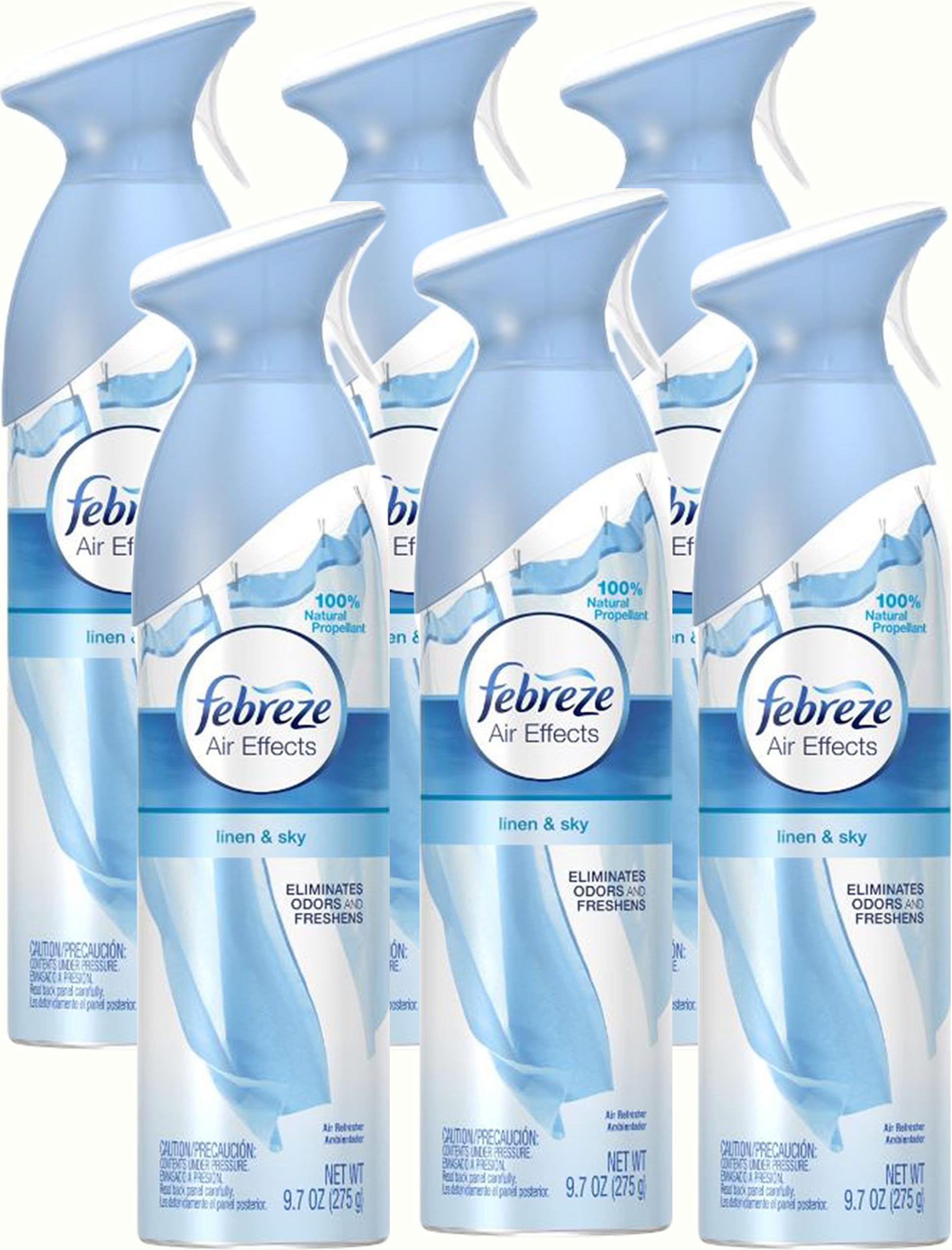 Amazon.com: Febreze Linen & Sky and Fresh Unstopables Air Freshener, 5 ...