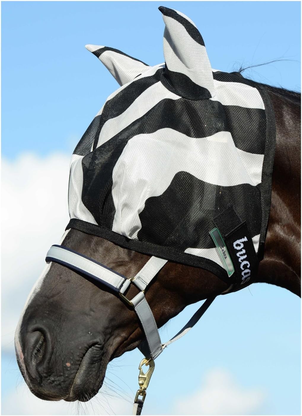 Bucas Buzz-Off Fly Mask - zebra - Fliegenmaske, Groesse:XXXS : Amazon ...