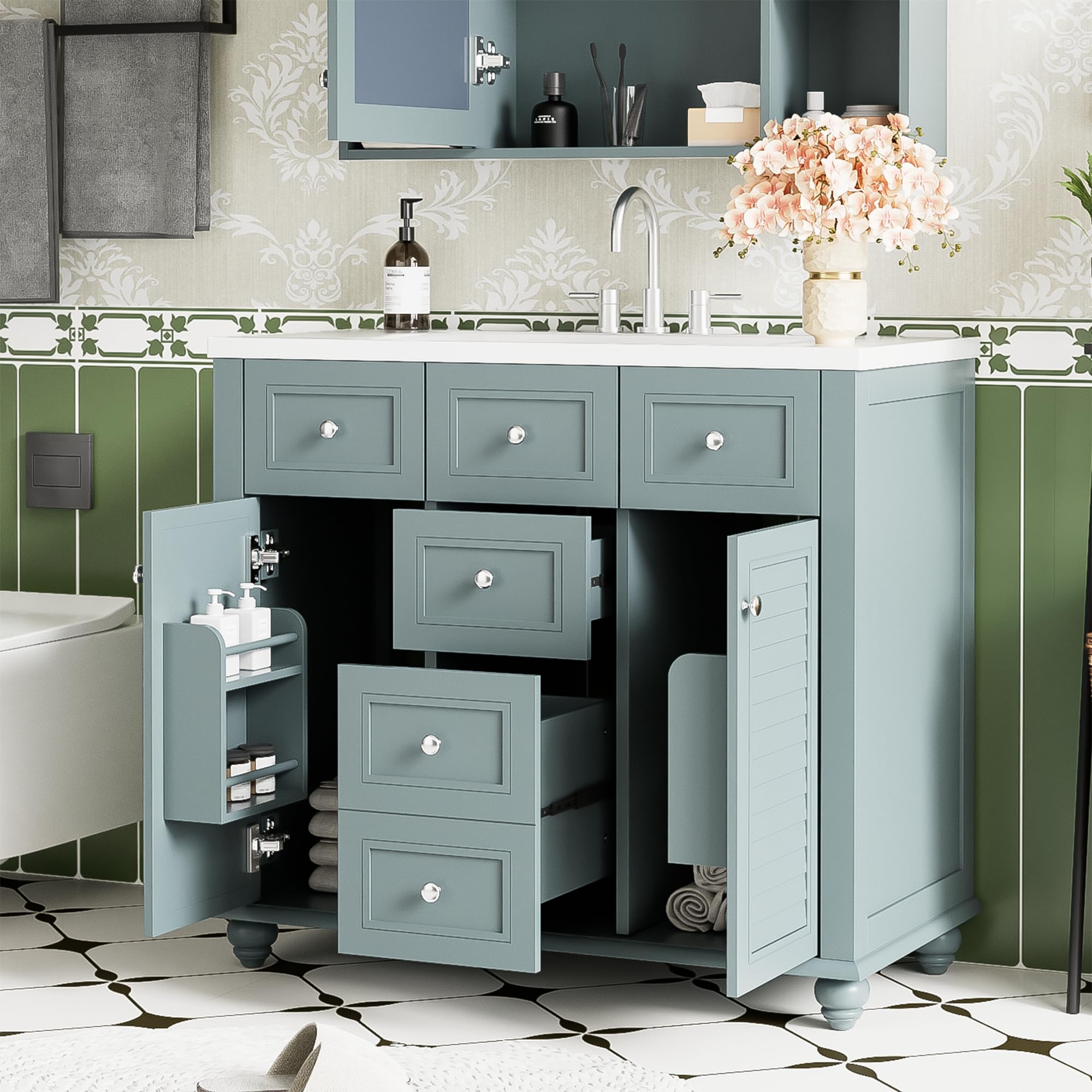 Cottage Bathroom Vanity Cabinets Bathroom Vanities – Building