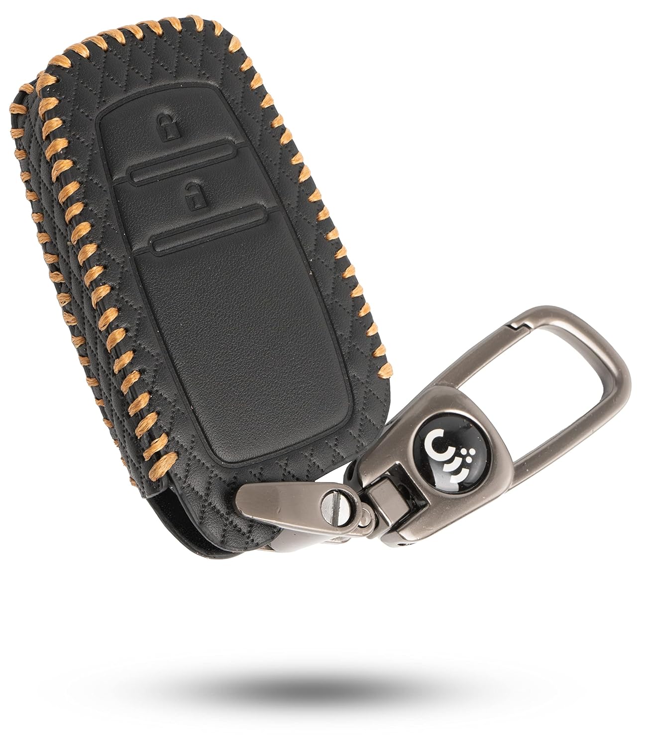 SHOPOFLUX Leather Key Cover Compatible with Toyota Innova Crysta ...