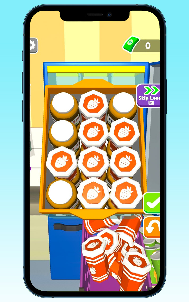 Fill the Fridge Organizing Master: Fridge Organizer Restock Sorting ...