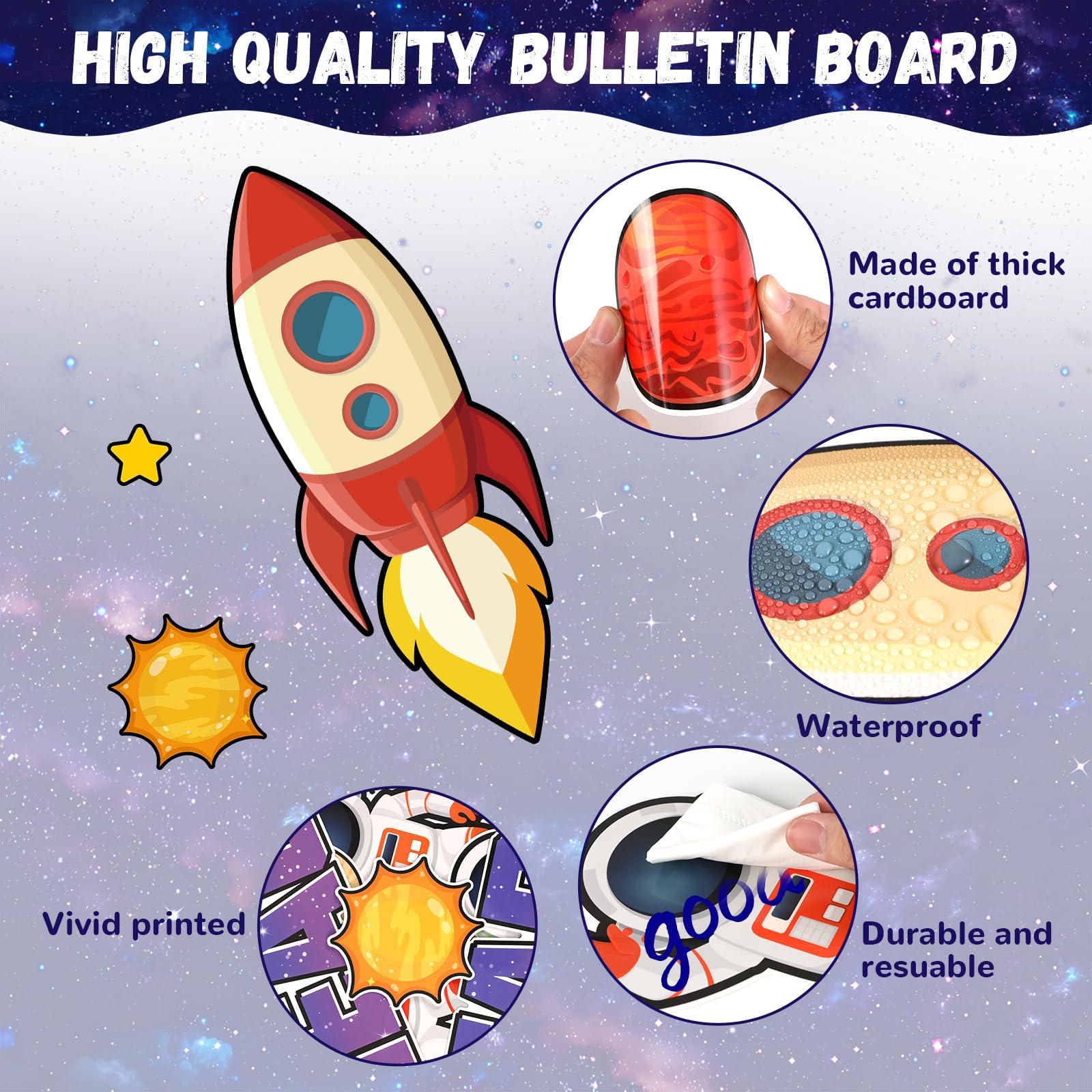 Whole Space Shuttle Bulletin Board Rockets Cork Board Etsy