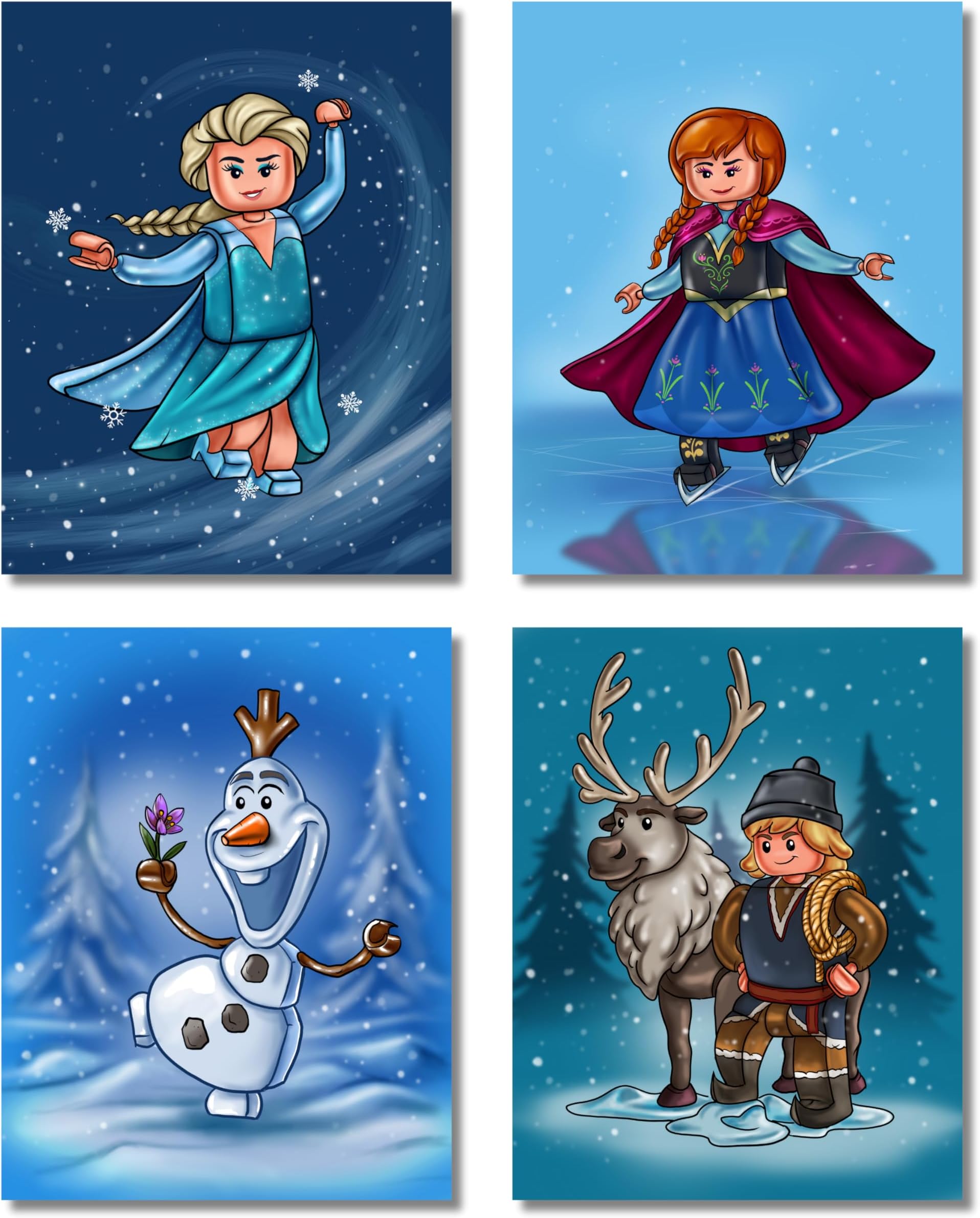 Amazon.com: Trends International Disney Frozen 2 - Group Wall Poster ...