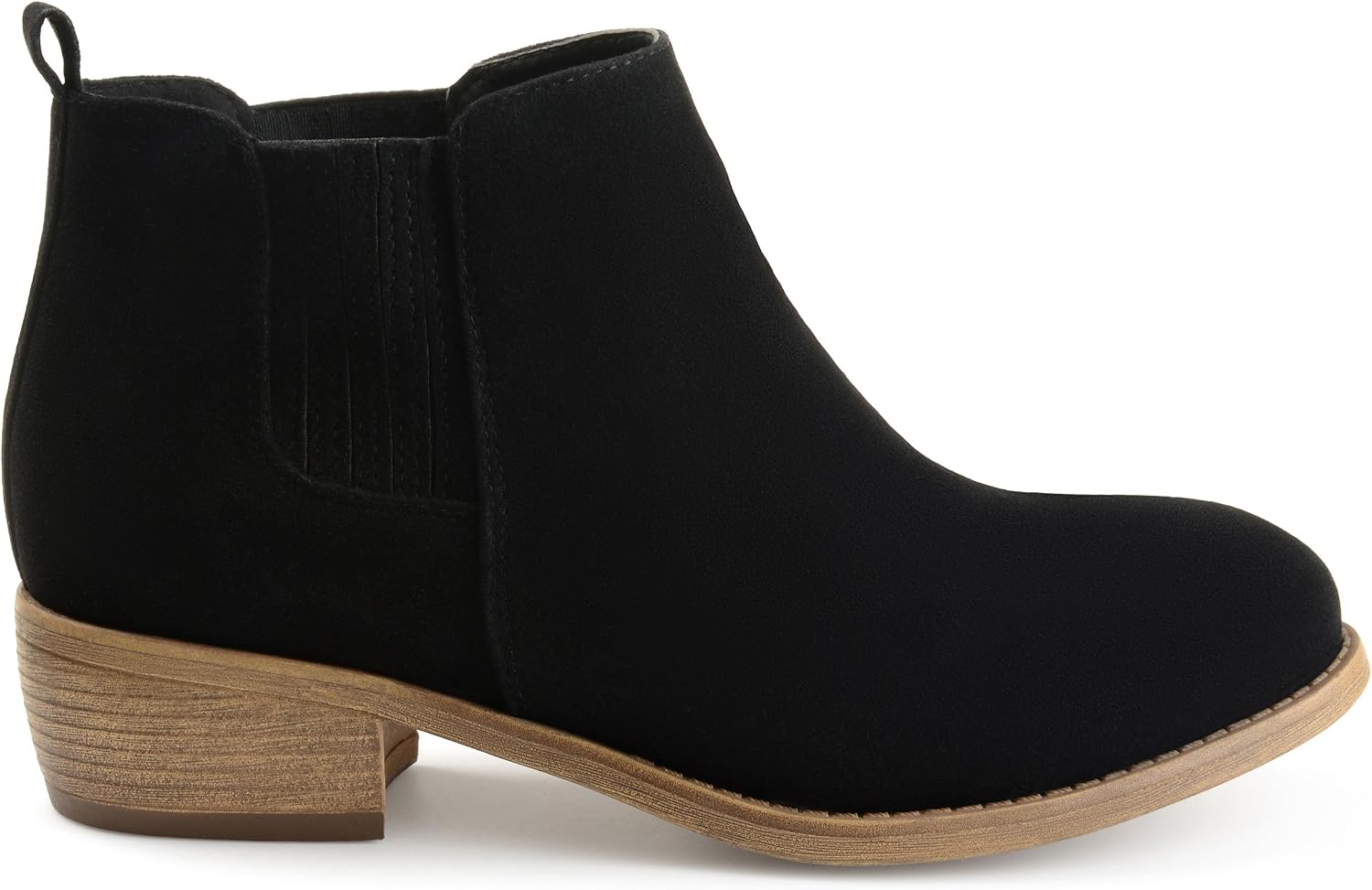 Amazon.com | Brinley Co Women's RIZZ Ankle Boot, Black, 8.5 Regular US ...