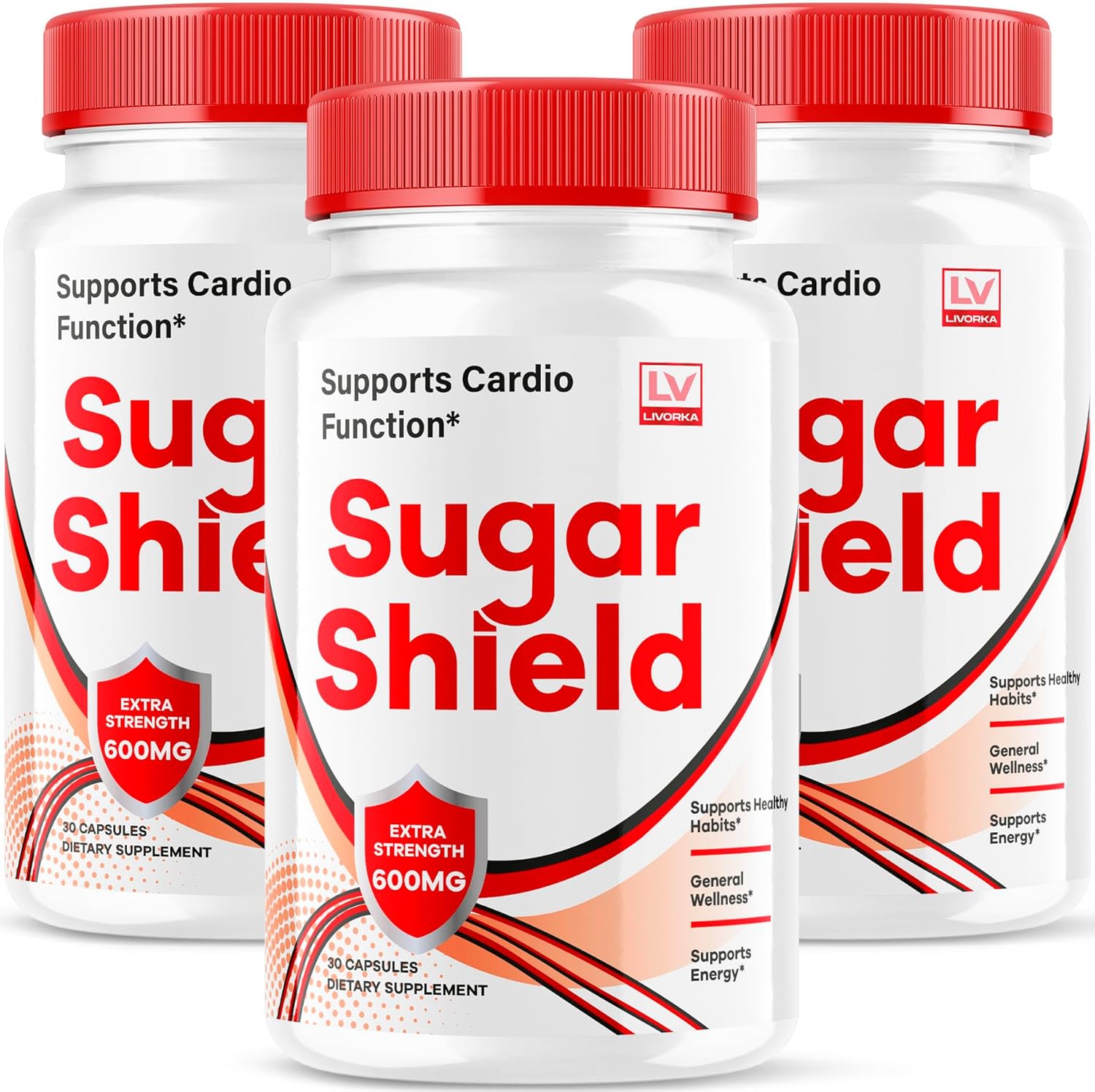 Amazon.com: (3 Pack) Sugar Shield, Sugar Shield Blood Support, Sugar ...