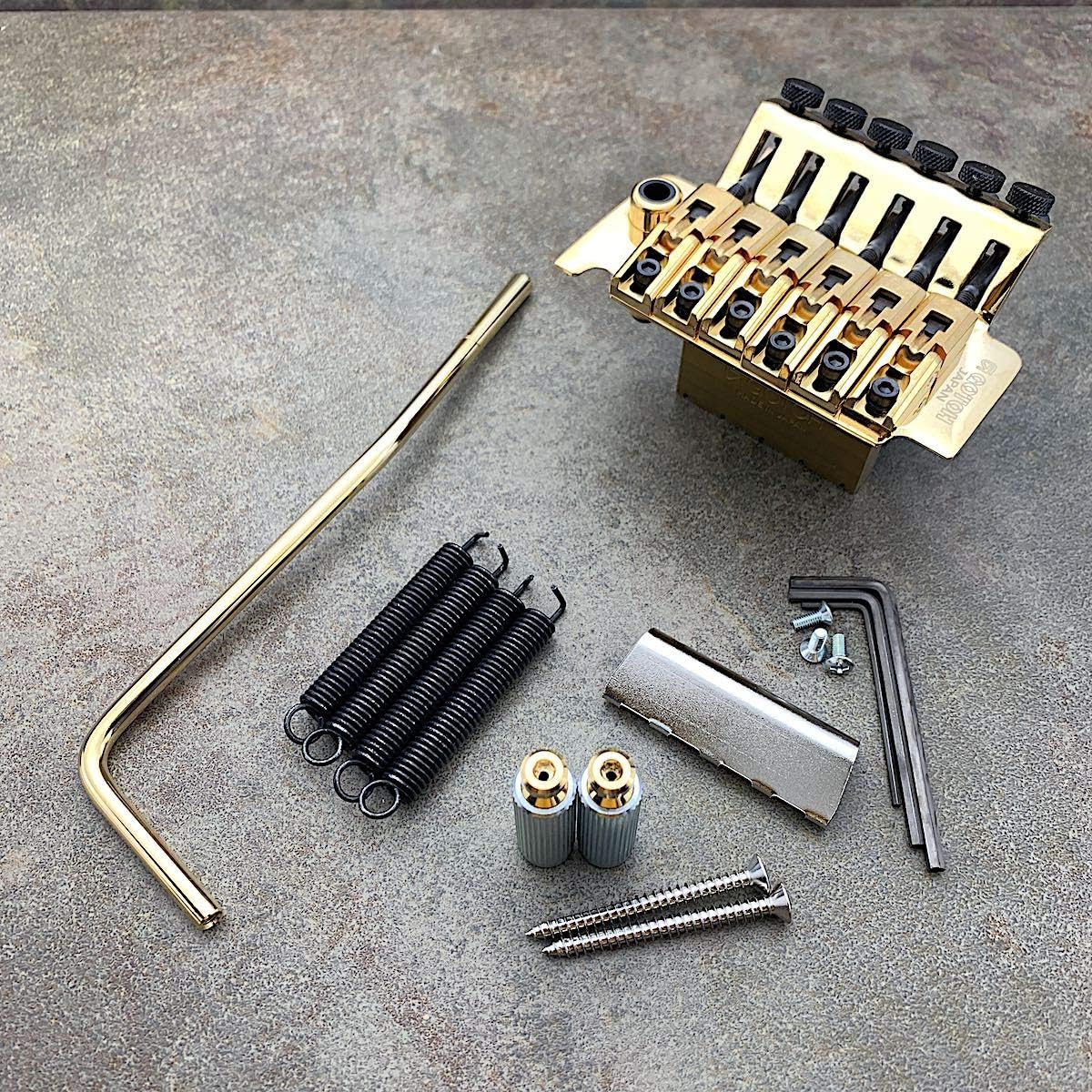 Amazon.com: Gotoh Floyd Rose Locking Trem GE-1996T, 40mm block (Chrome ...