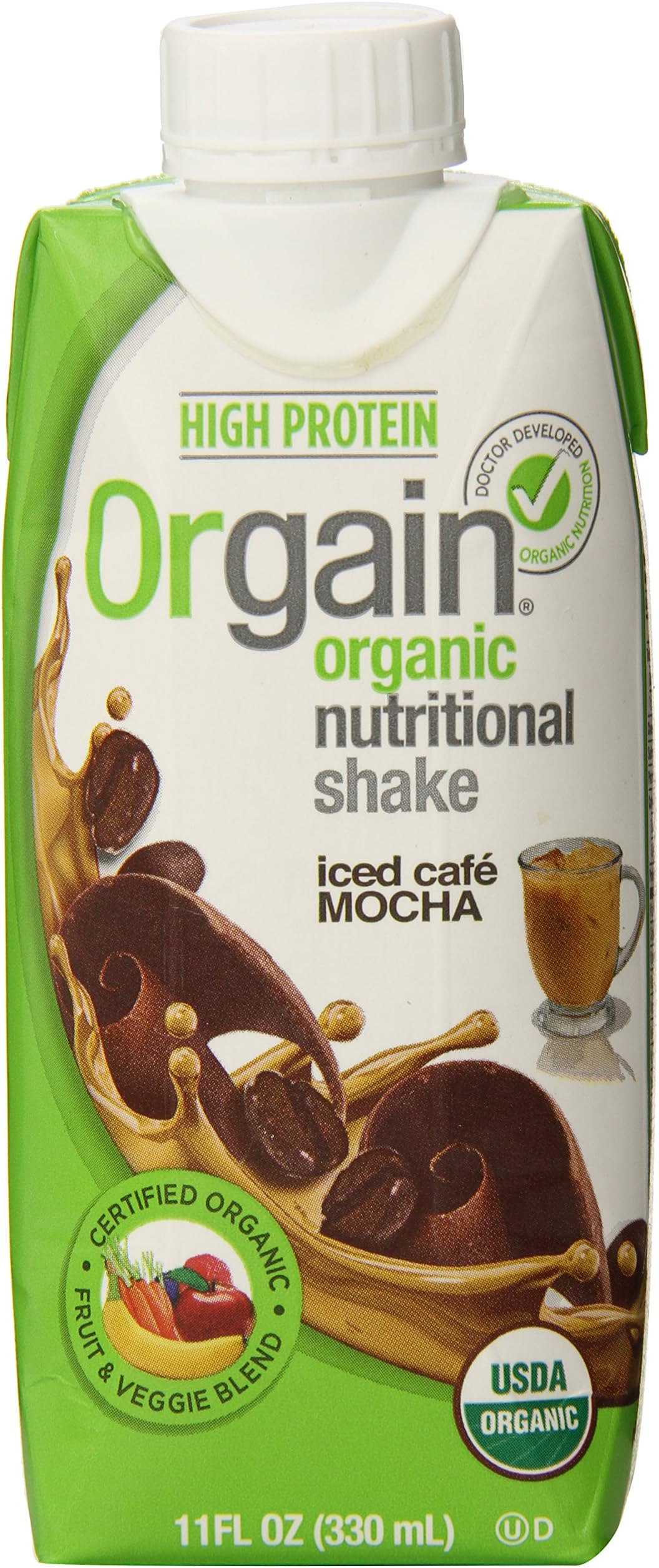 Amazon.com: Orgain Clean Protein Shake, Grass Fed Dairy, Creamy ...