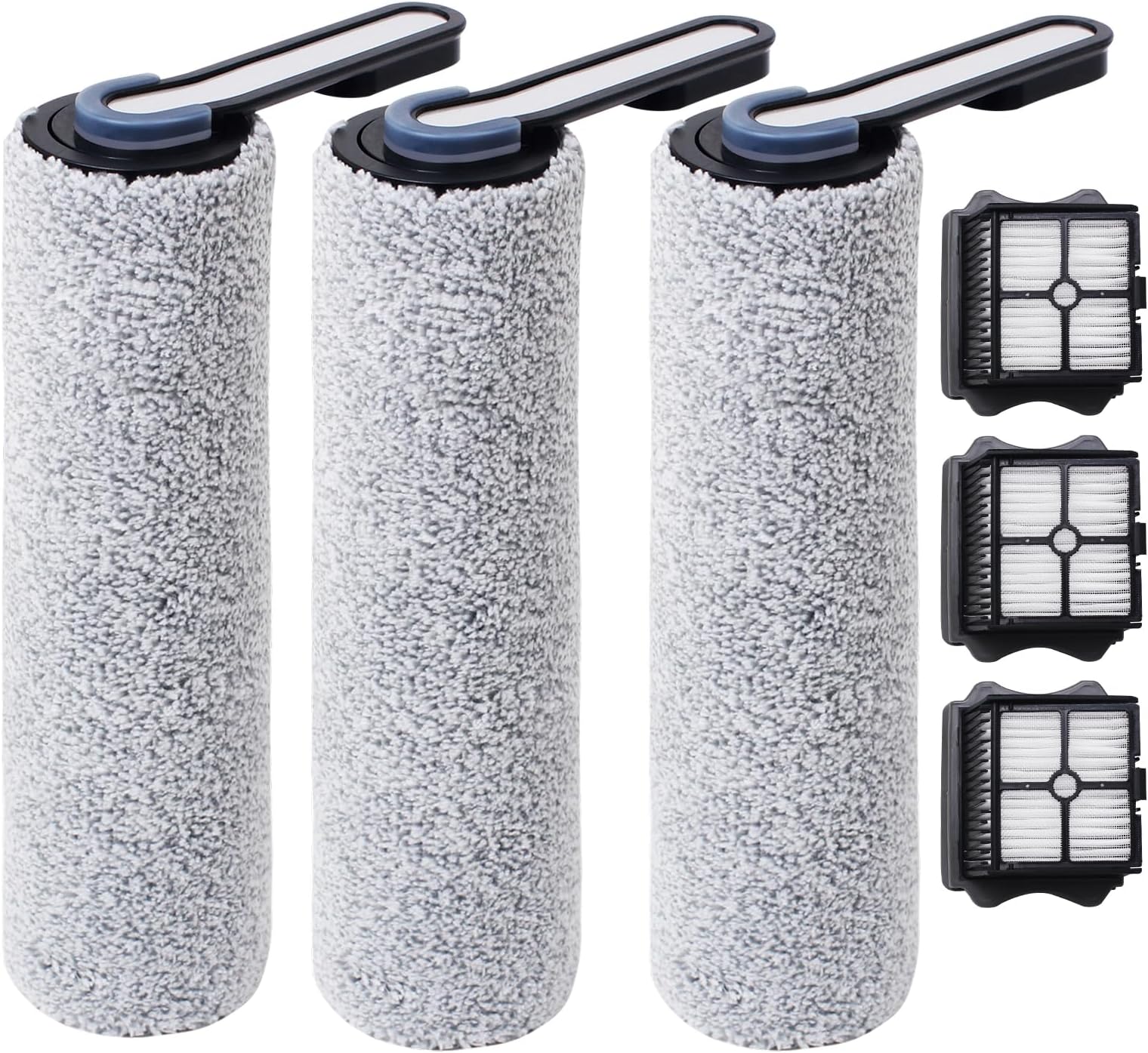 Amazon.com: Floor One S5 Replacement Rollers Compatible with Tineco ...