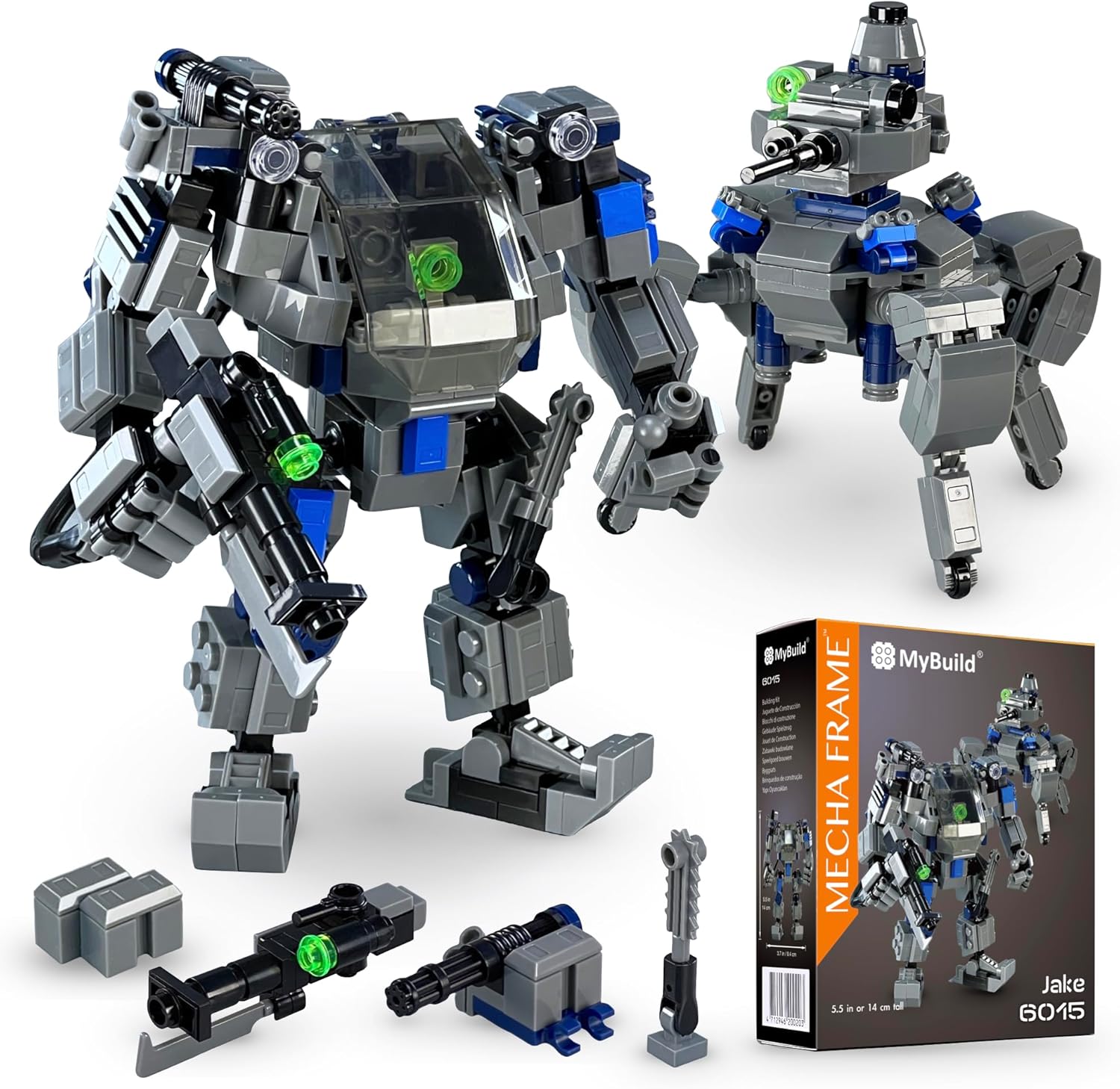 MyBuild Mecha Frame Jake 6015 – QM Quadruped Mech Joint Adventure Set ...