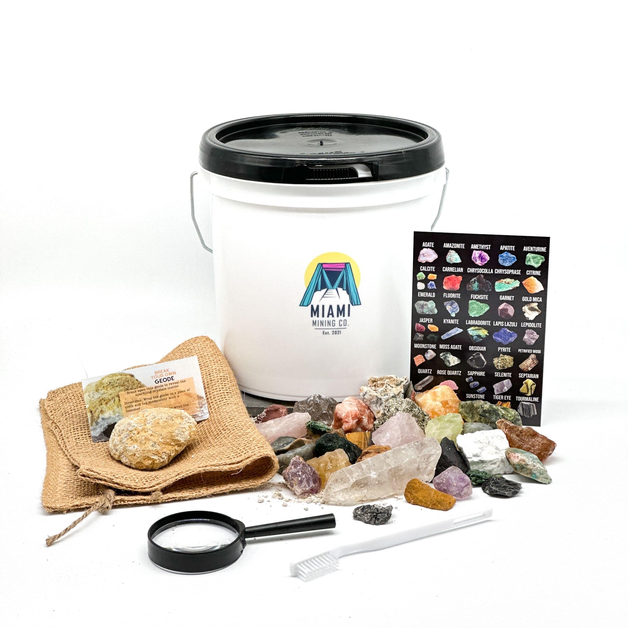 Amazon.com: 8 LBS Gem Mining Bucket - Authentic Geological Exploration ...