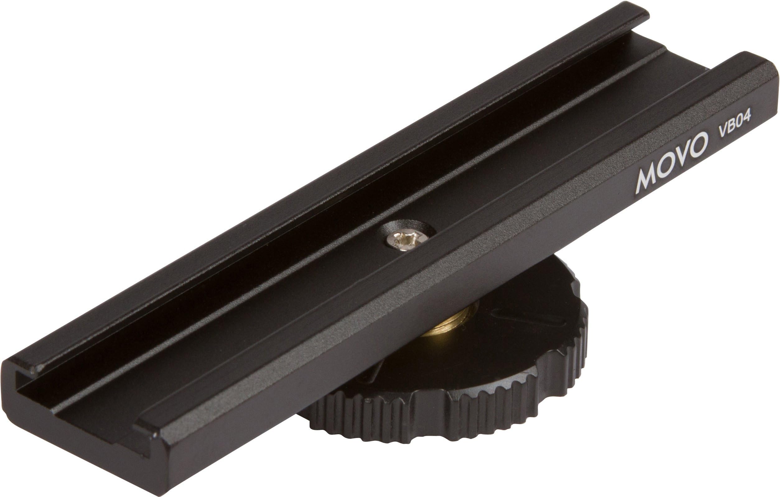 Amazon.com : Movo VB04 Cold Shoe Extension - Accessory Shoe Rail Camera ...
