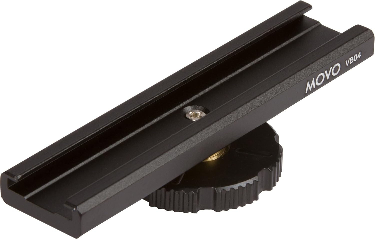 Movo VB04 Accessory Cold Shoe Metal Extension Bracket - Fixed Mount ...