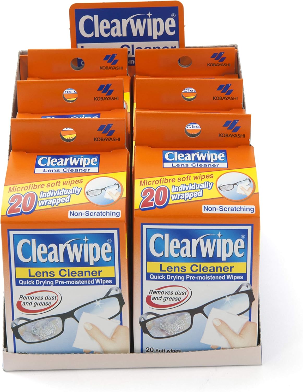 Clear Wipe Lens Cleaner 20p x 6 Clearwipe : Amazon.com.au: Health ...