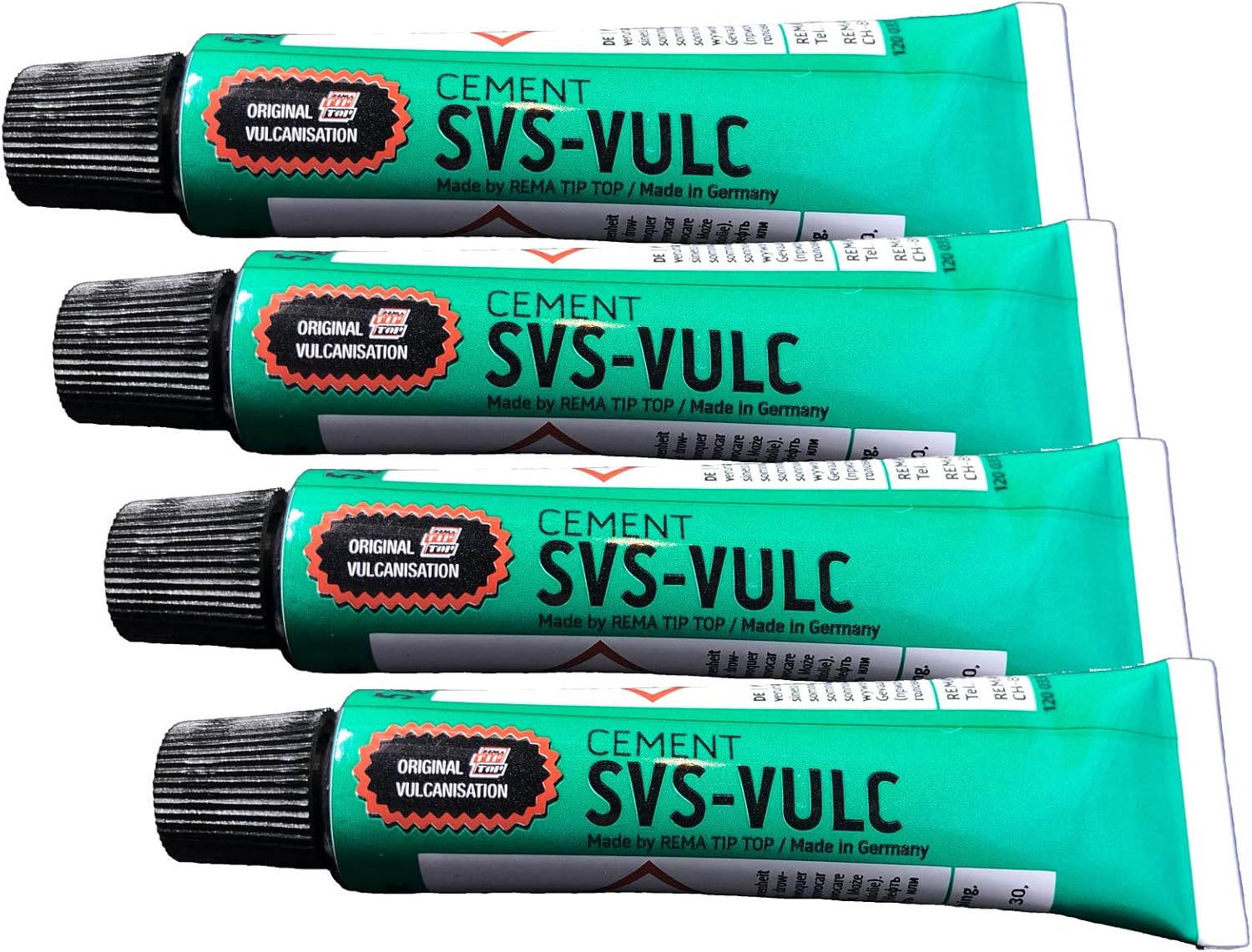 Rema SVS-Vulc Lot de 4 tubes de ciment vulcanisant 5 g (7 ml), Limited ...