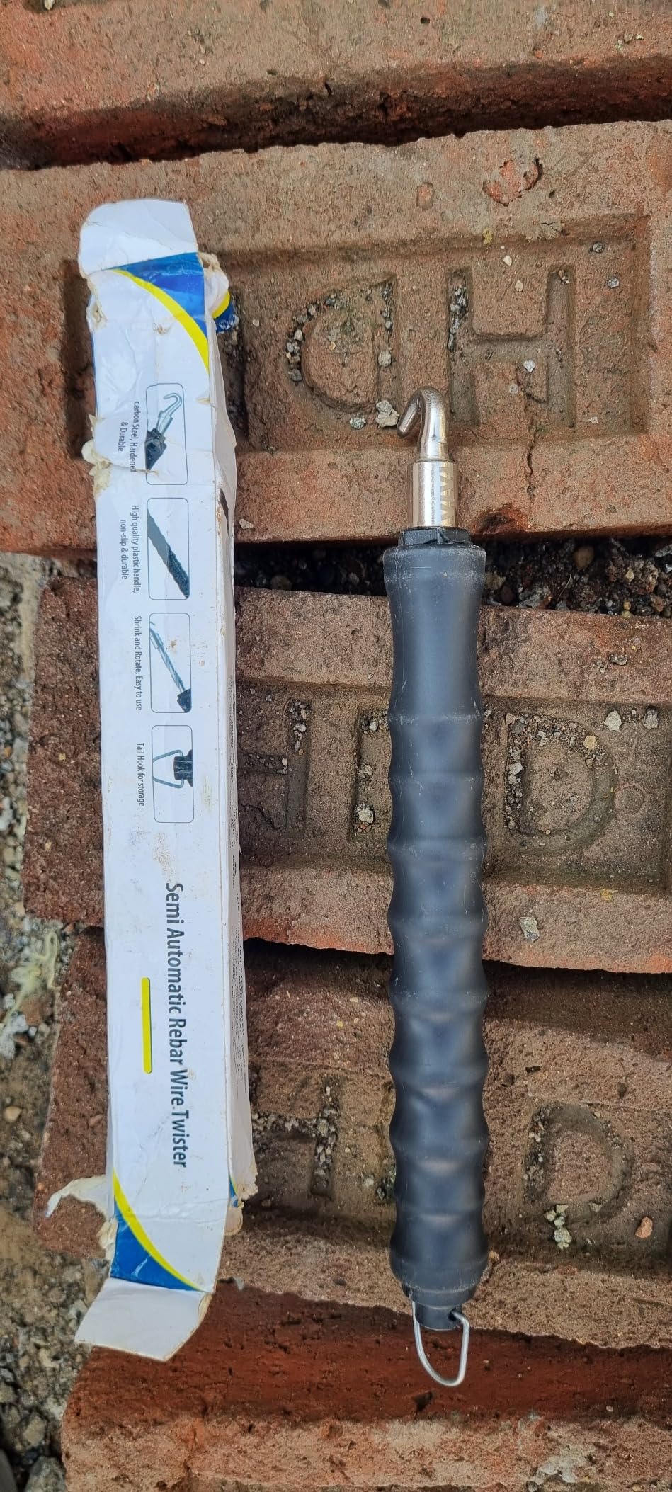 TATA AGRICO-Semi Automatic Fast Rebar Wire Twisting Machine, Concrete ...