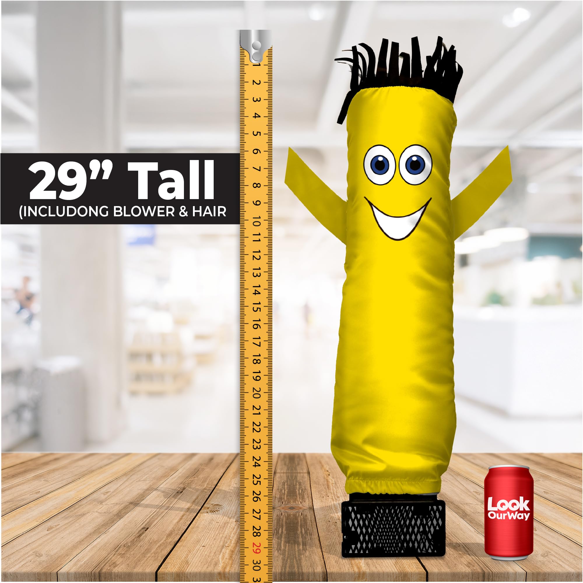 Snapklik.com : LookOurWay Air Dancers Mini Inflatable Tube Man Set - 29 ...