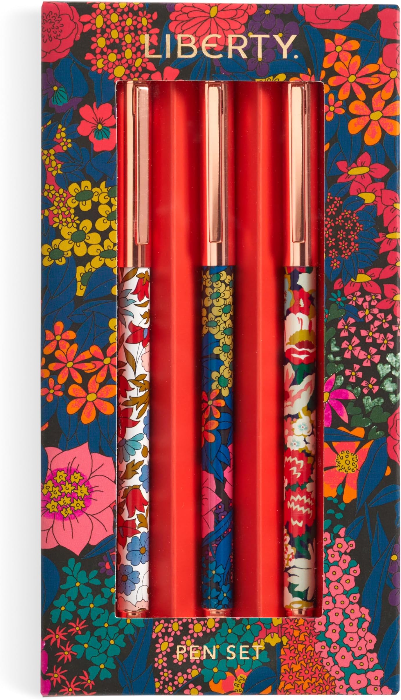 Liberty London Floral Everyday Pen Set : Galison, London, Liberty ...