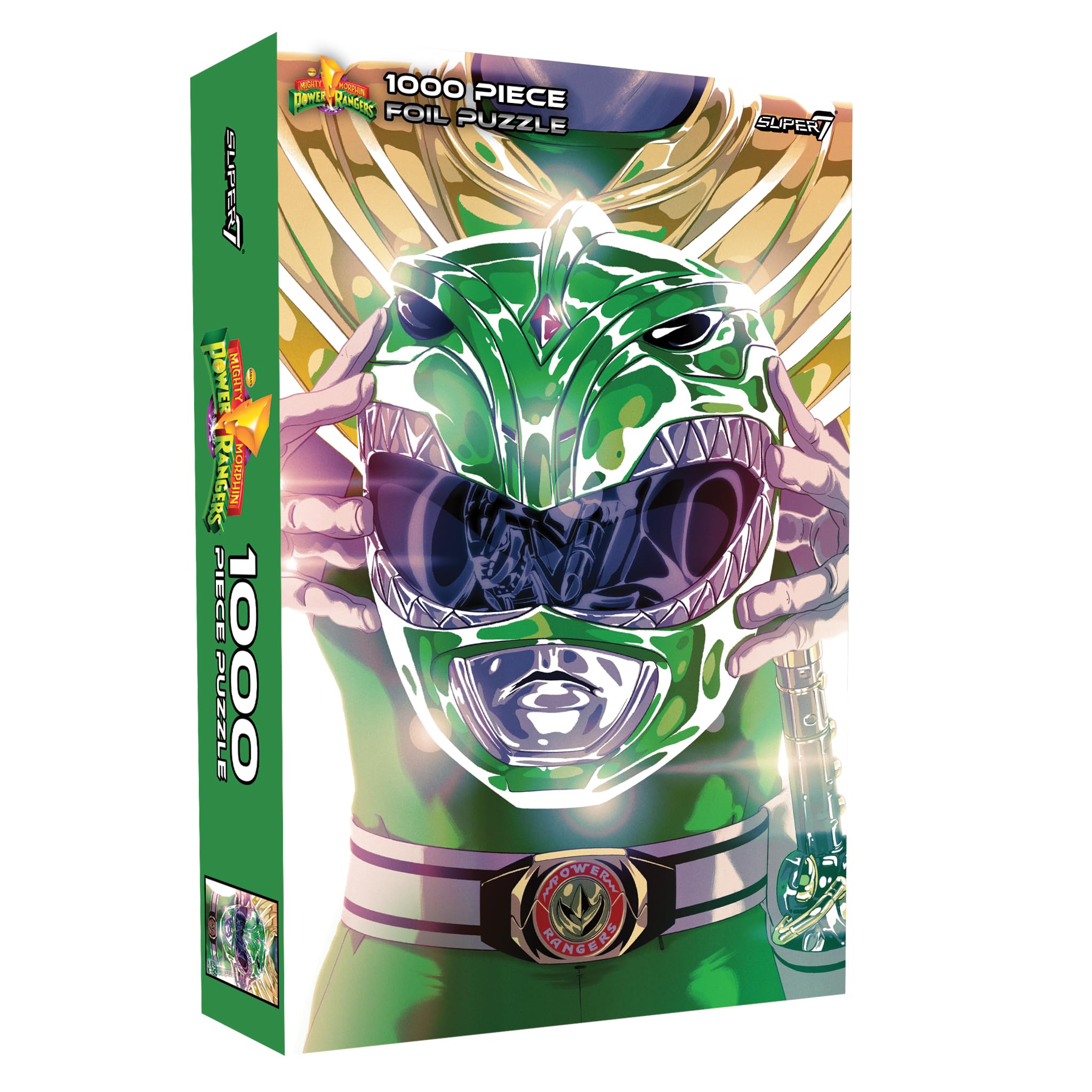 Snapklik.com : Super7 Mighty Morphin Power Rangers Green Ranger Puzzle - 1