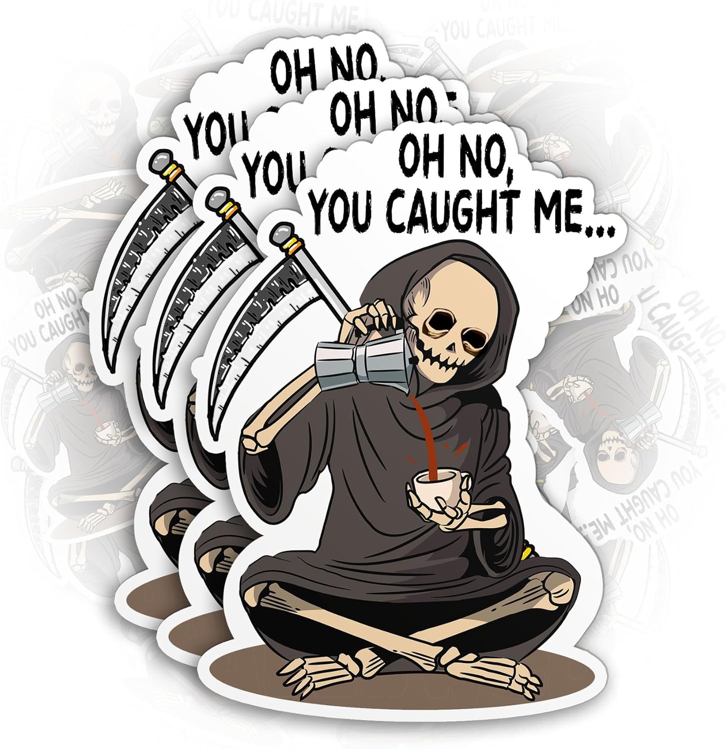 Amazon.com: (3PCS) ACOTAR Sticker Suriel Oh No You Caught Me Sticker 2 ...