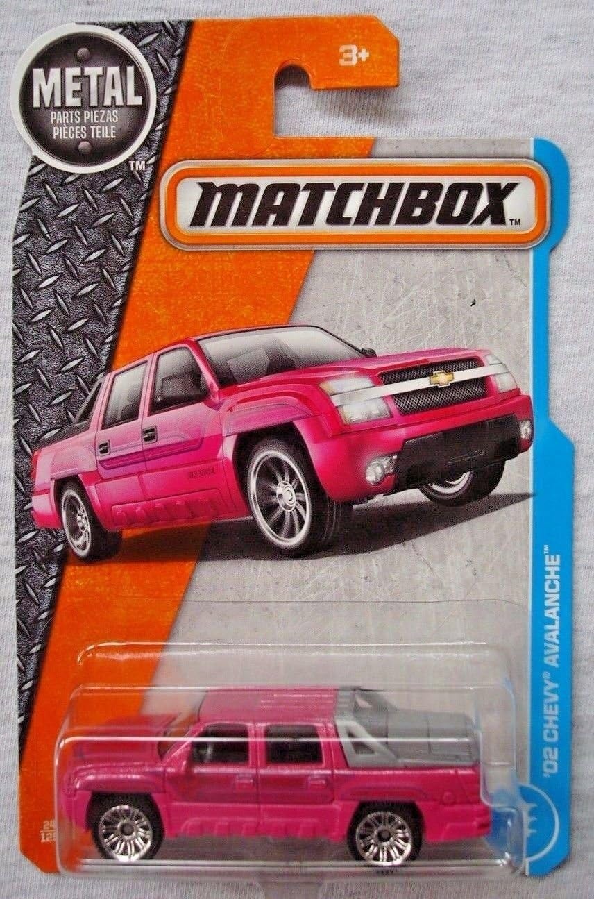 Amazon.com: Matchbox 2017 MBX Adventure City 02 Chevy Avalanche 24/125 ...