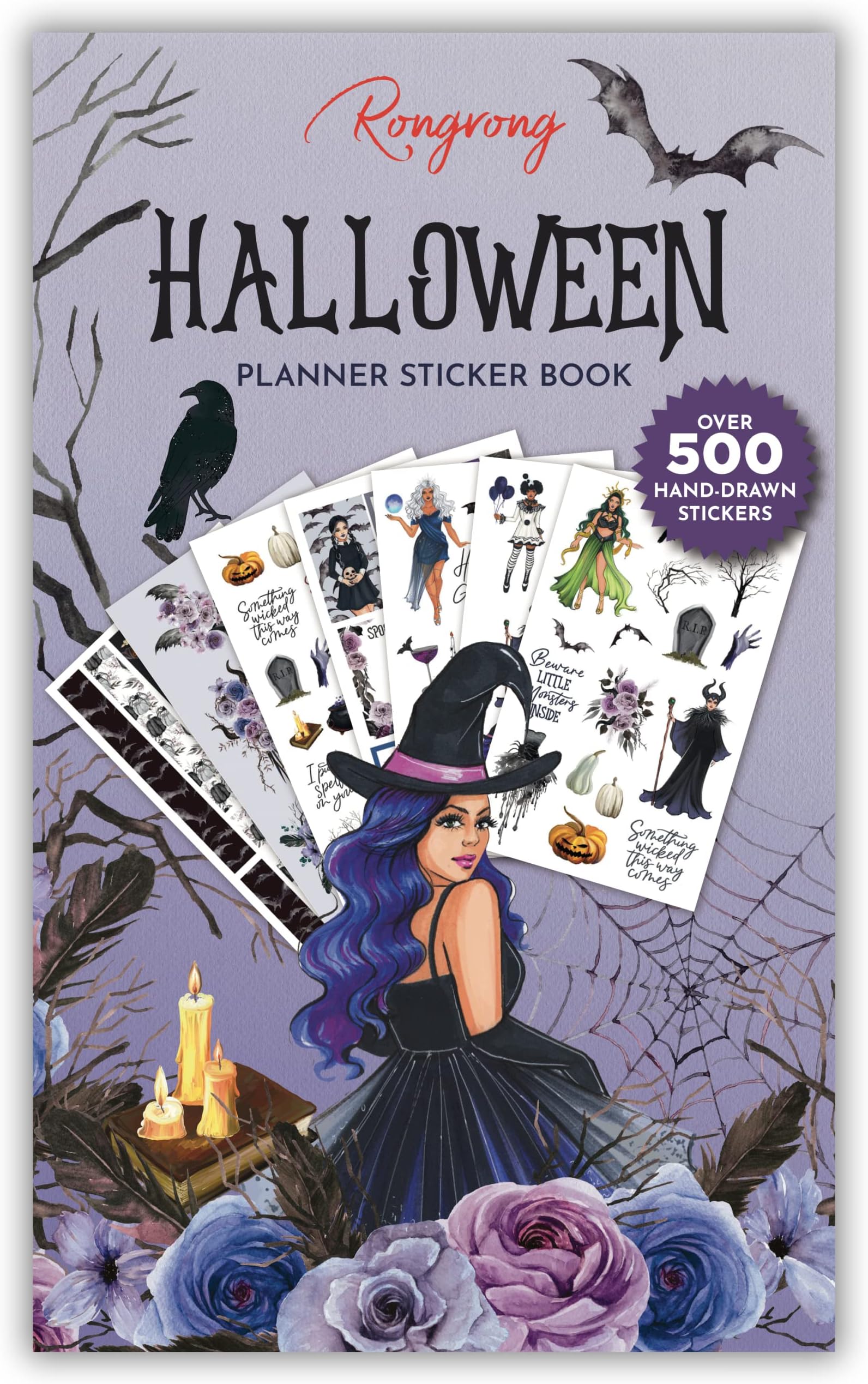 Amazon.com: Rongrong Coffee Planner Stickers Book 2 for Planners ...