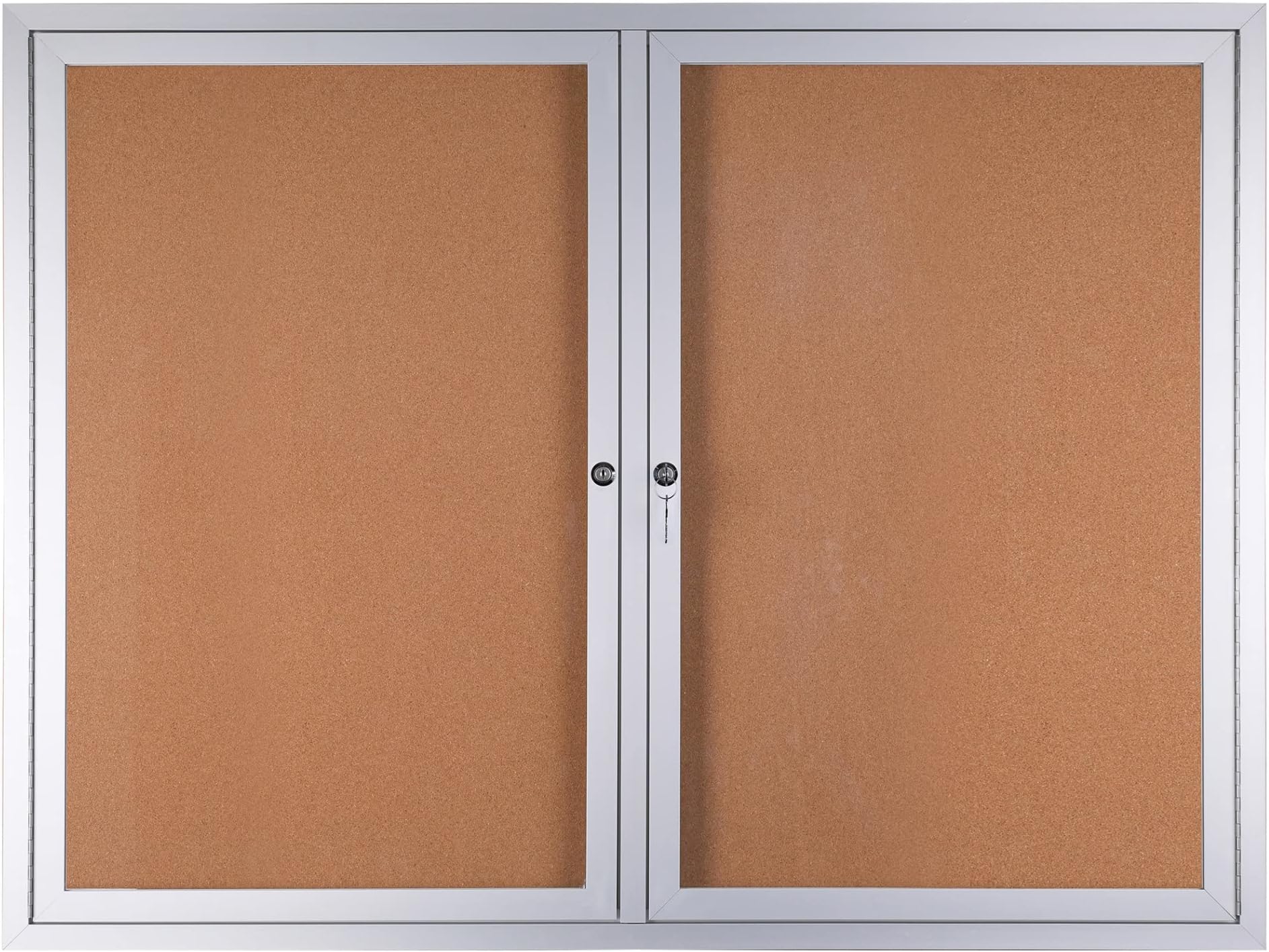 Amazon.com : 5' x 3' Enclosed Bulletin Board with Sliding Glass Doors ...