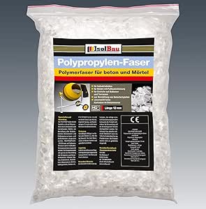 Isolbau Polypropylene Fibre 150g Premium Polymer Fiber for Concrete ...