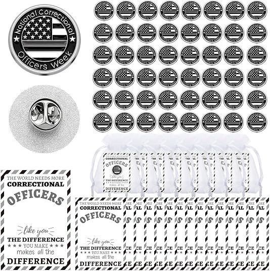Amazon.com: Huquary 24 Sets Correctional Officer Appreciation Gifts ...