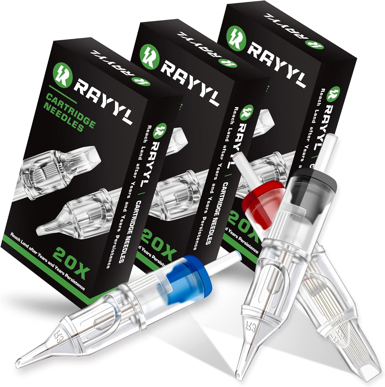 Tattoo Cartridge Needles - Rayyl 60Pcs Tattoo Needles Mixed 0.35mm ...